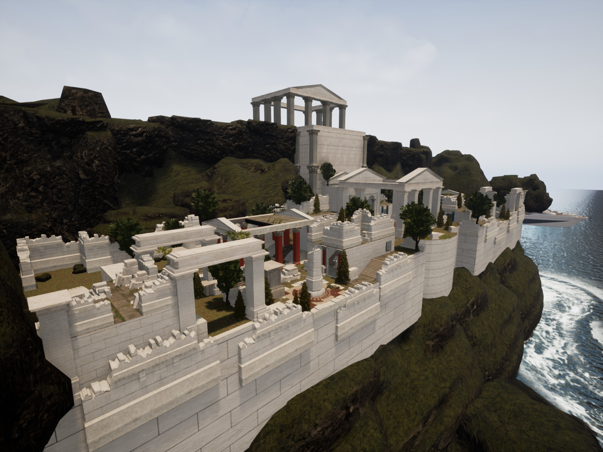 ArtStation - Overwatch - Ilios Ruins map Fan Art