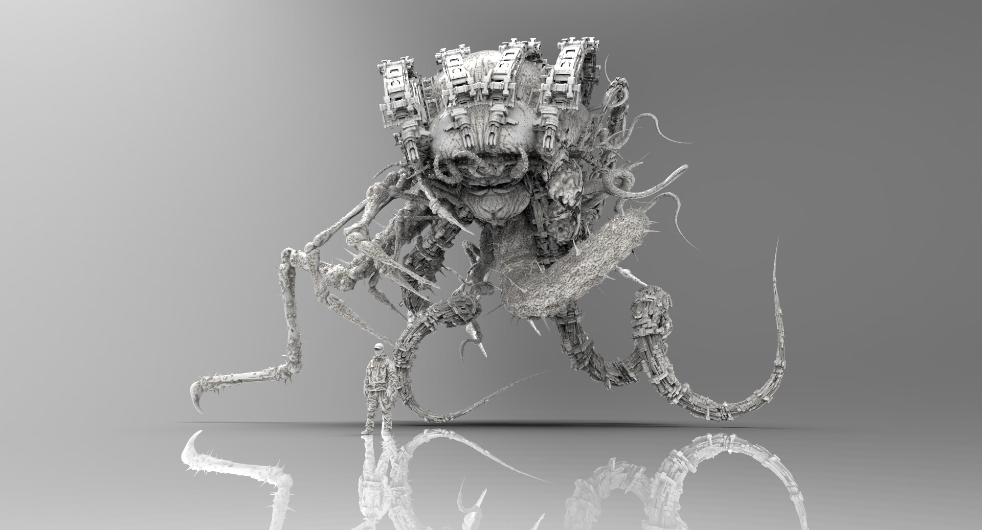 ArtStation - Spider kitbash StuFF