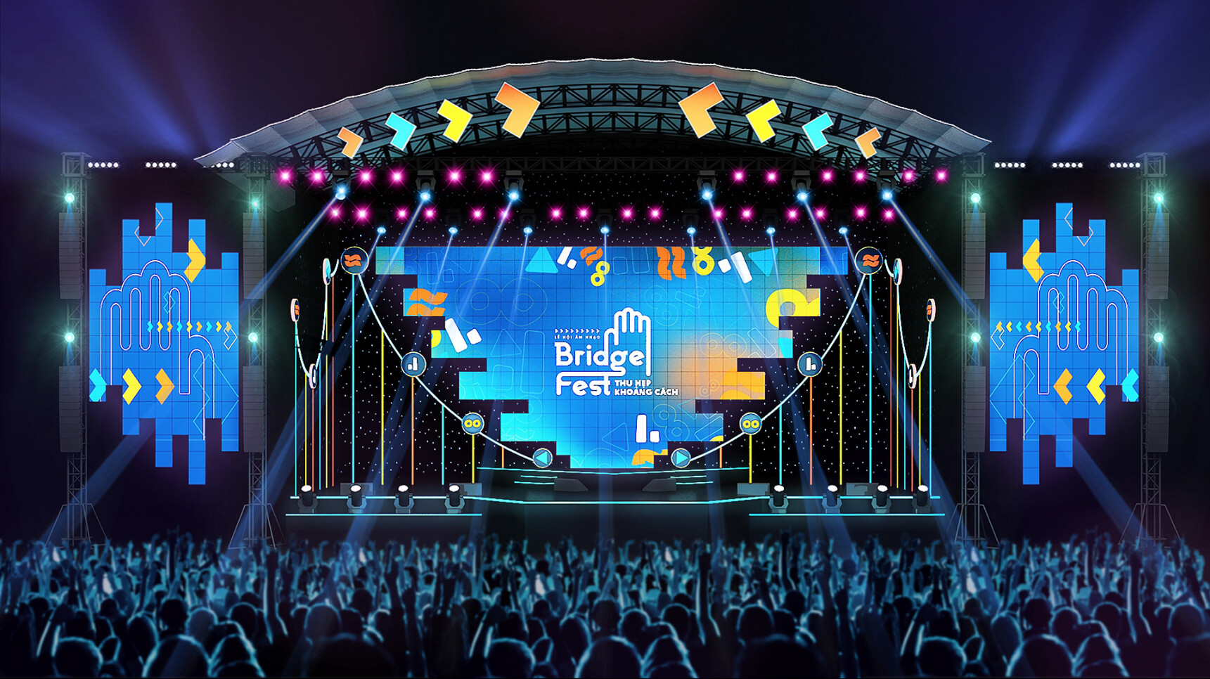 ArtStation - Stage concert concept