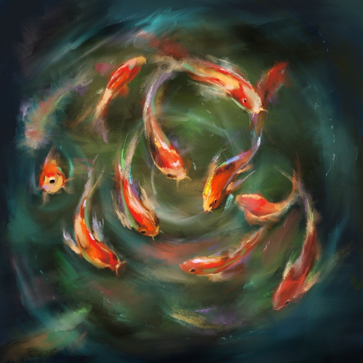 ArtStation - Hungry Fish