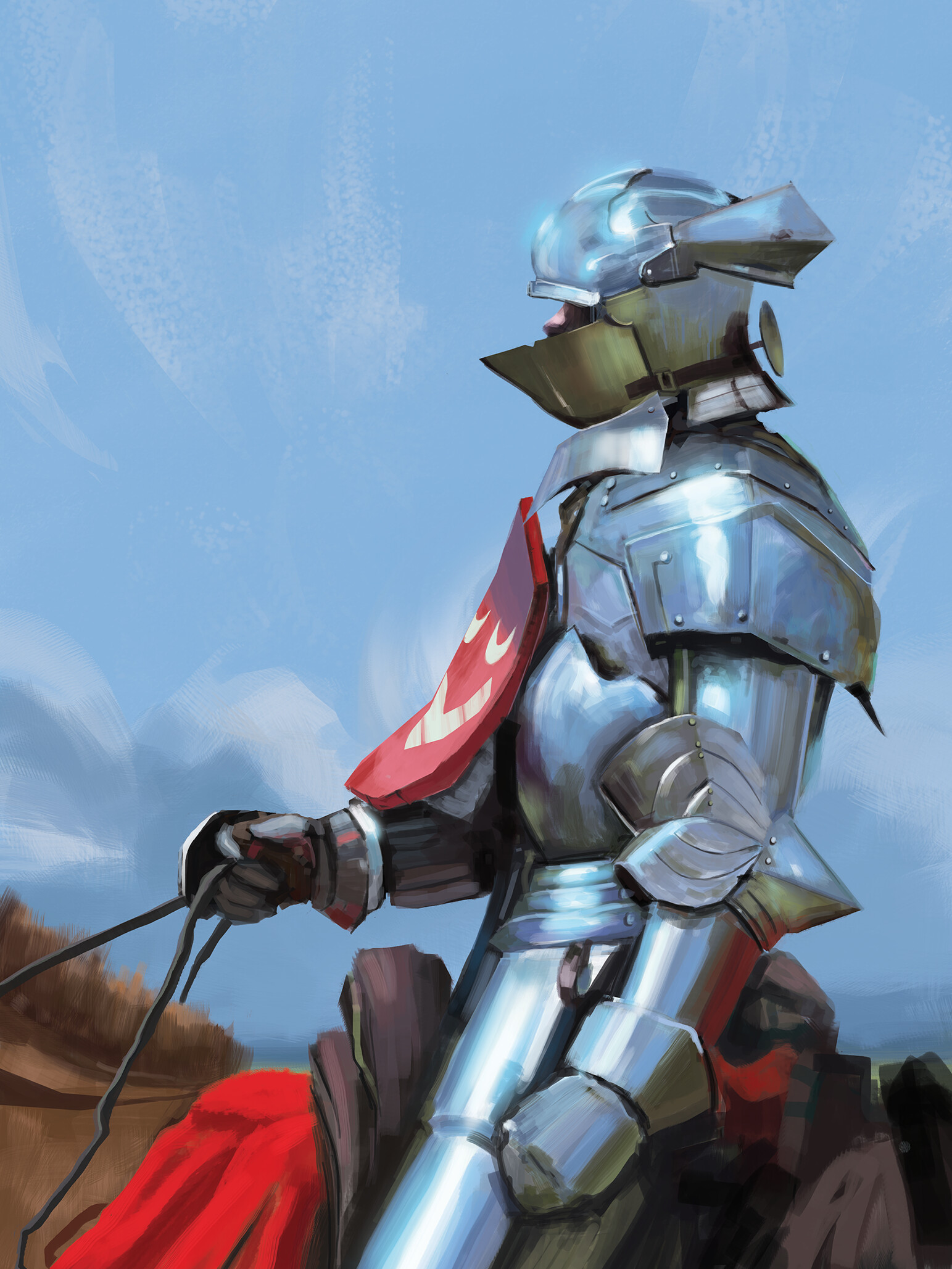 ArtStation - Knight study