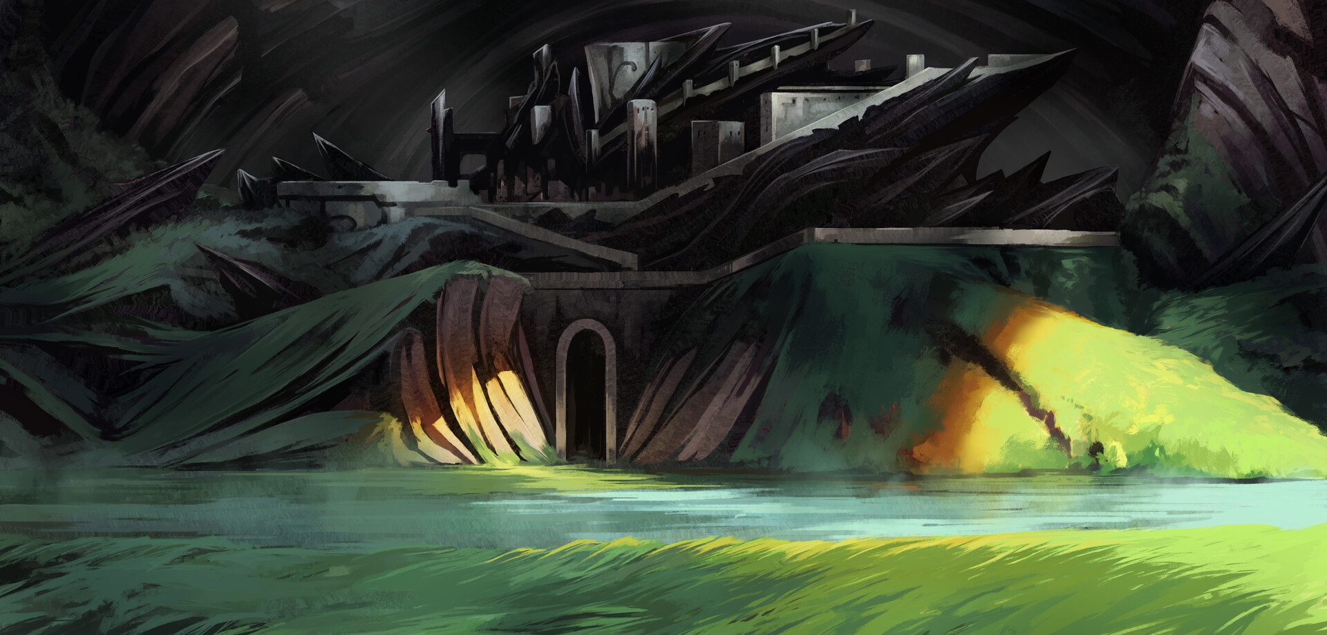 ArtStation - Castle's awakening