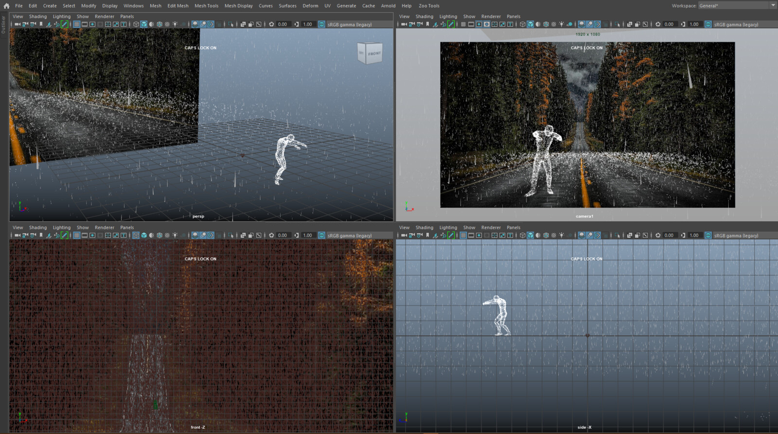Alan Sebastian - MAYA DYNAMICS SCREENSHOTS