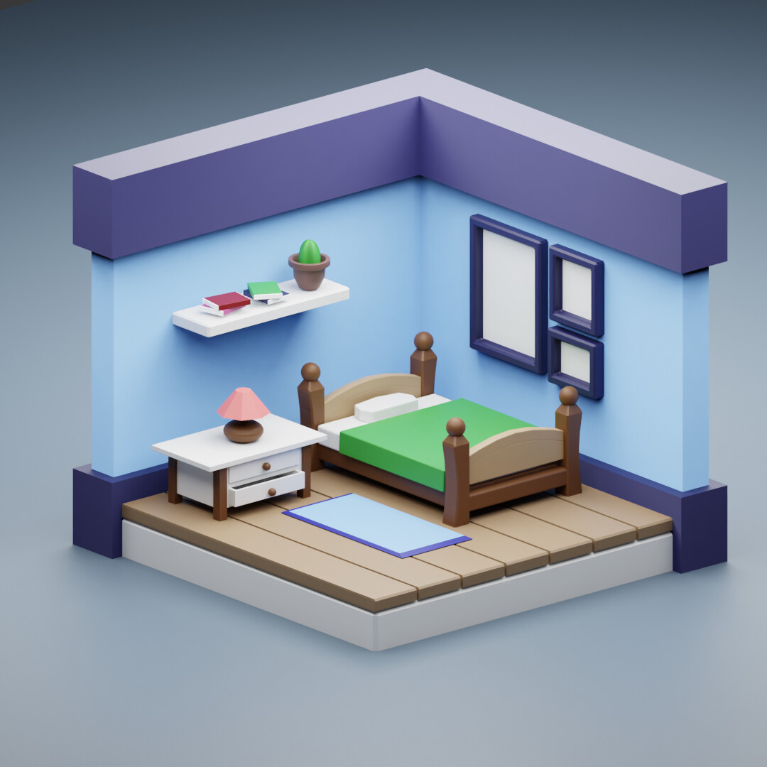Cory Abbott - Simple Room Diorama from Tutorial