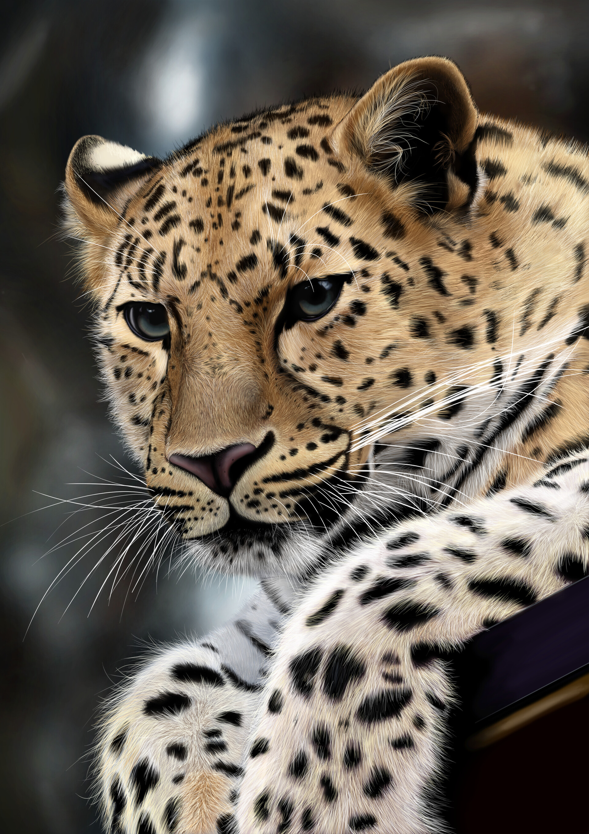 ArtStation - Leopard - Realism Study