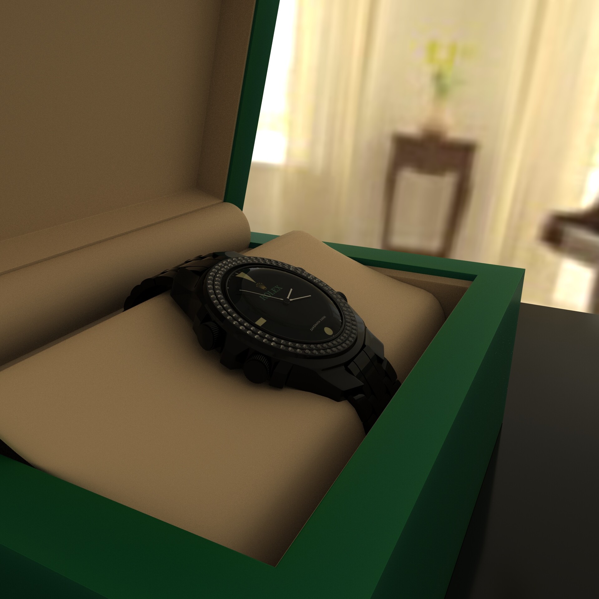 ArtStation - Product Modeling: Wrist Watch