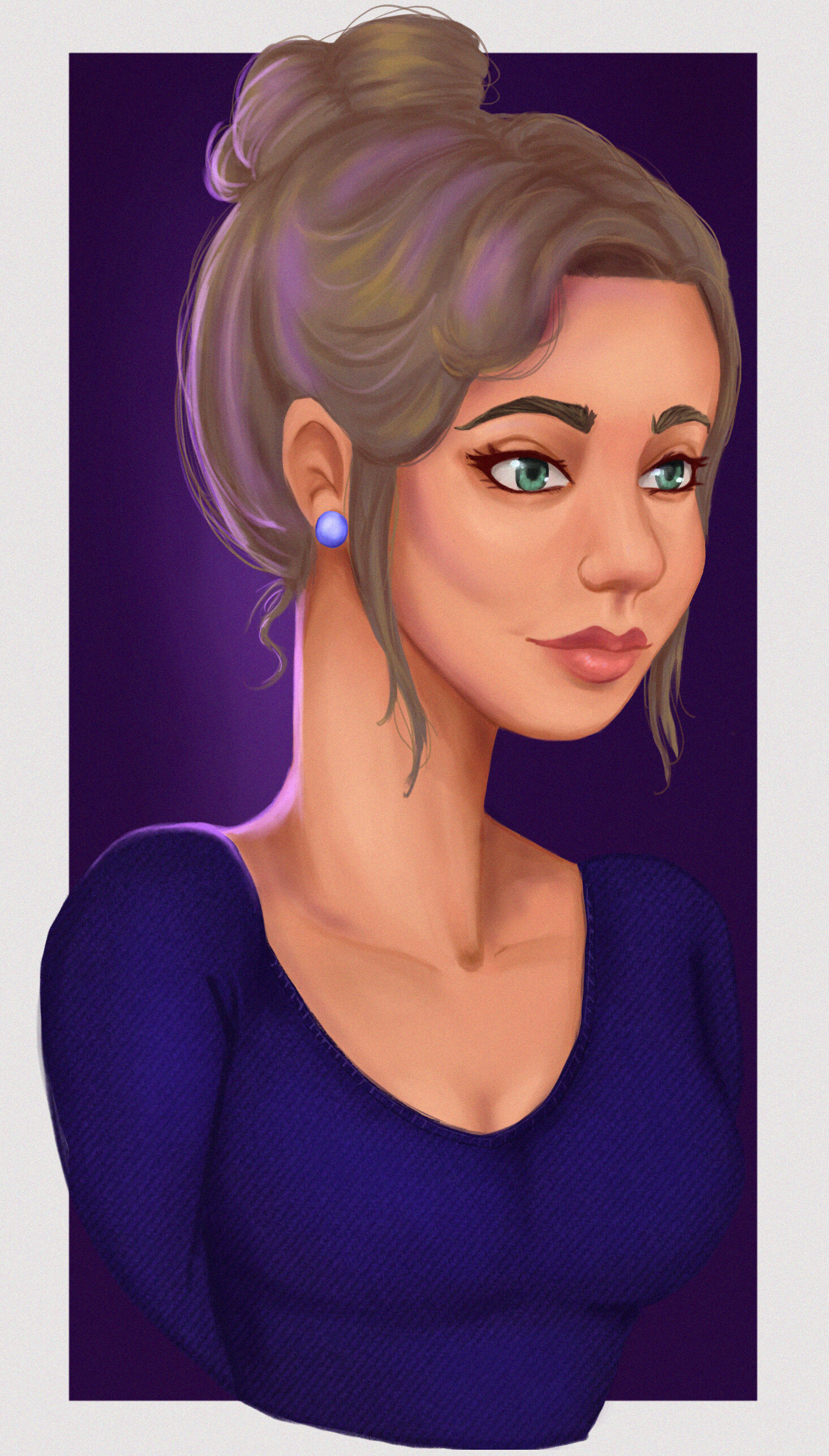 ArtStation - Stylised Portrait