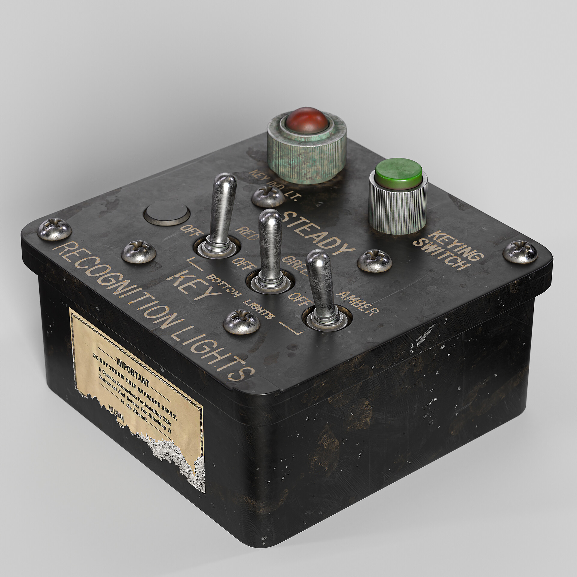 The Mirrow - WWII IFF Friend or Foe Aircraft Identification Switch Box ...