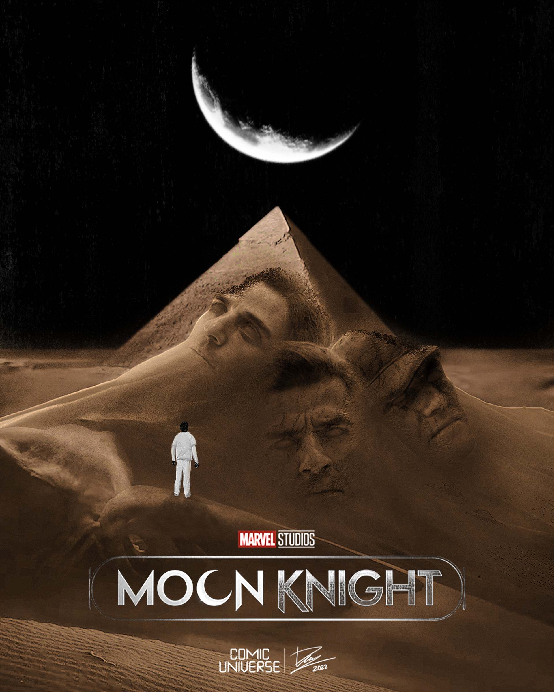 ArtStation - Moon Knight Fan Artwork Poster