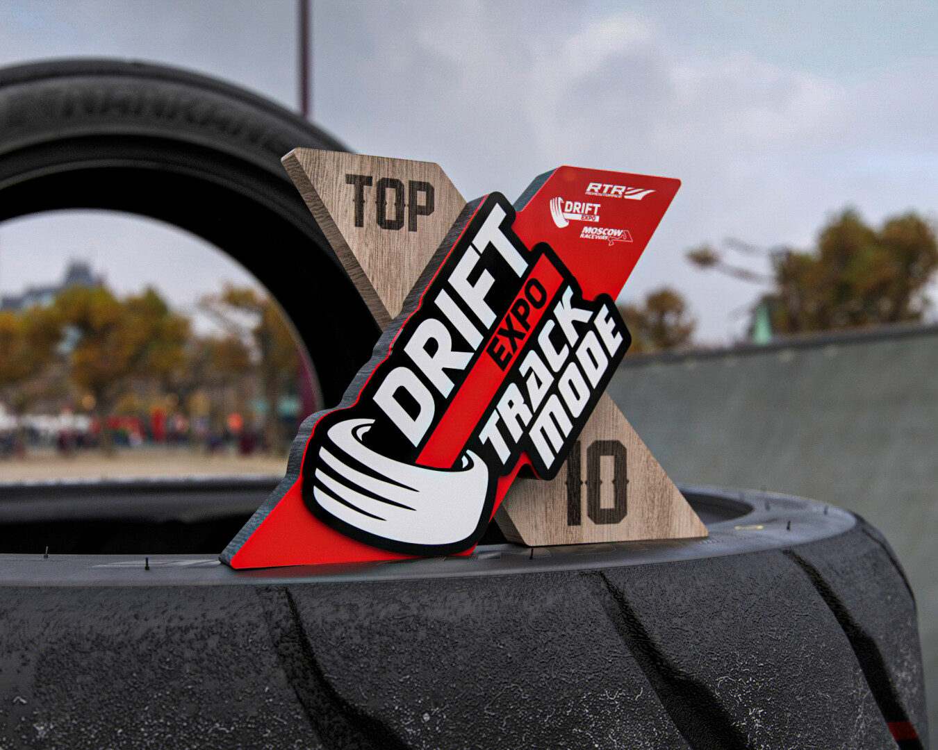 ArtStation - DESIGN OF AWARDS | drift competition