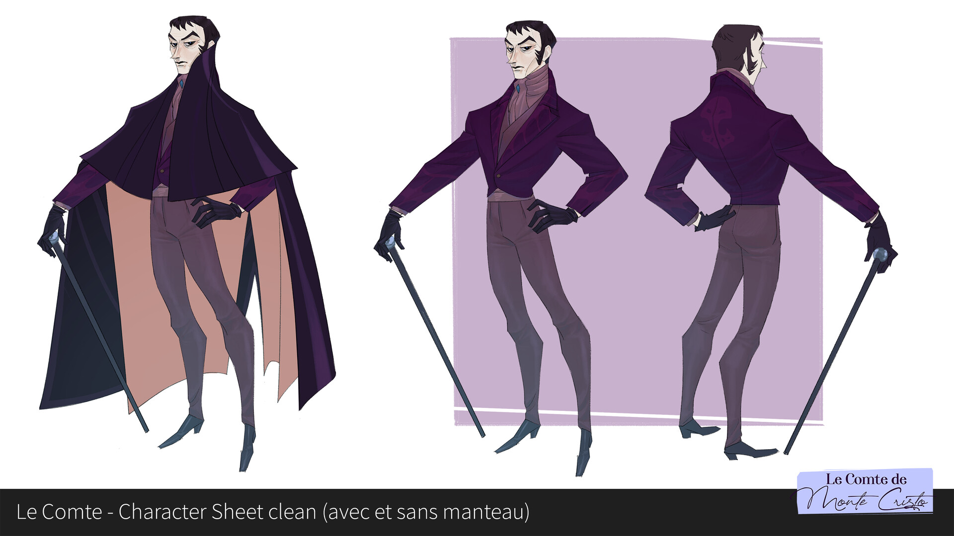 ArtStation - The count / Edmond Dantès - The count of Monte-Cristo ...