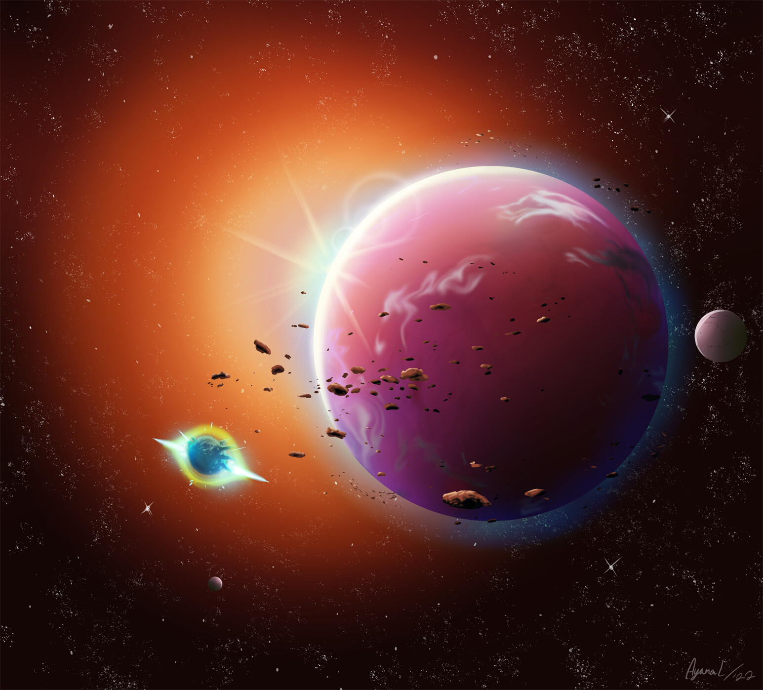 ArtStation - Alien Planet Study