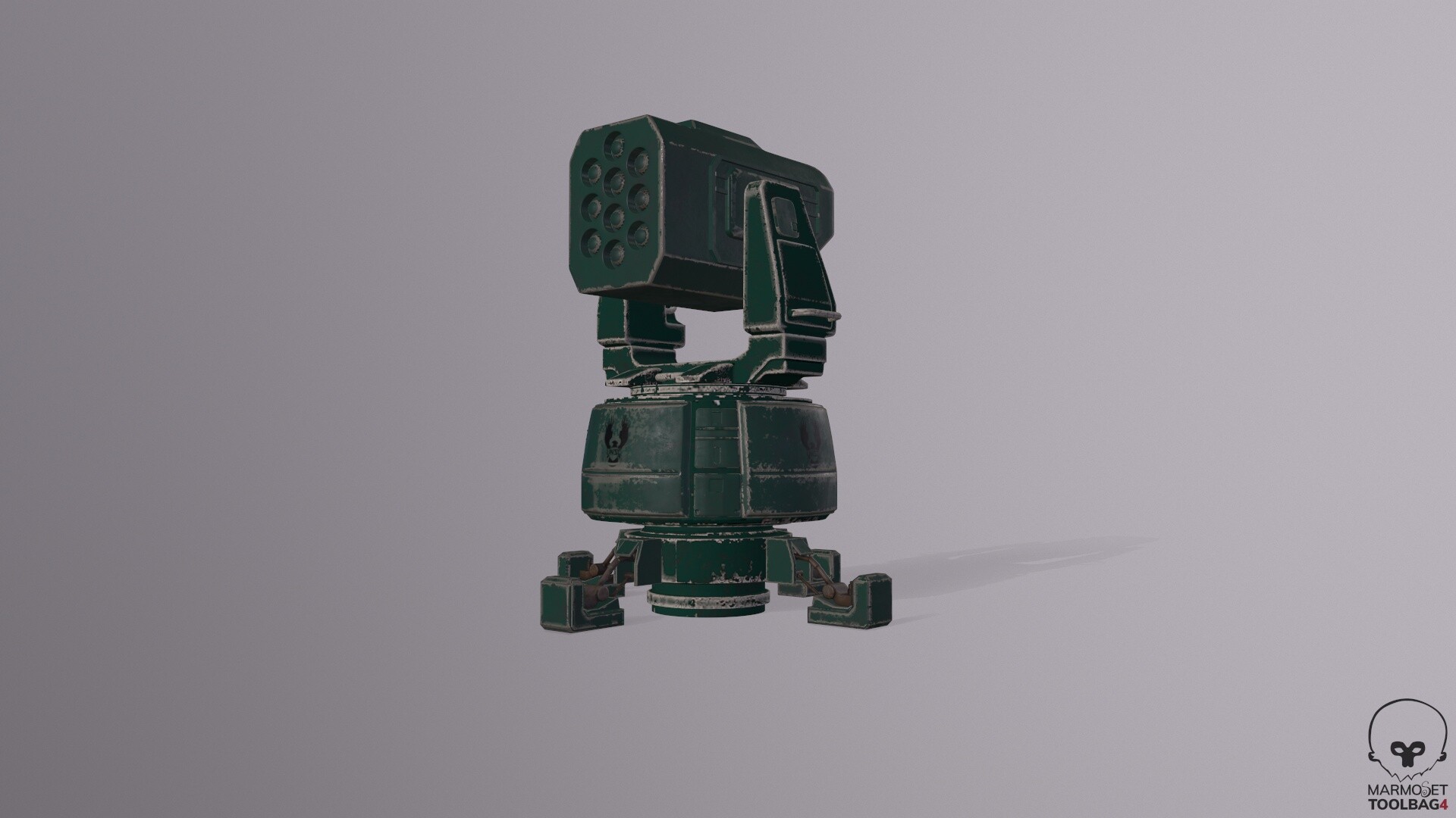 ArtStation - Missile Turret