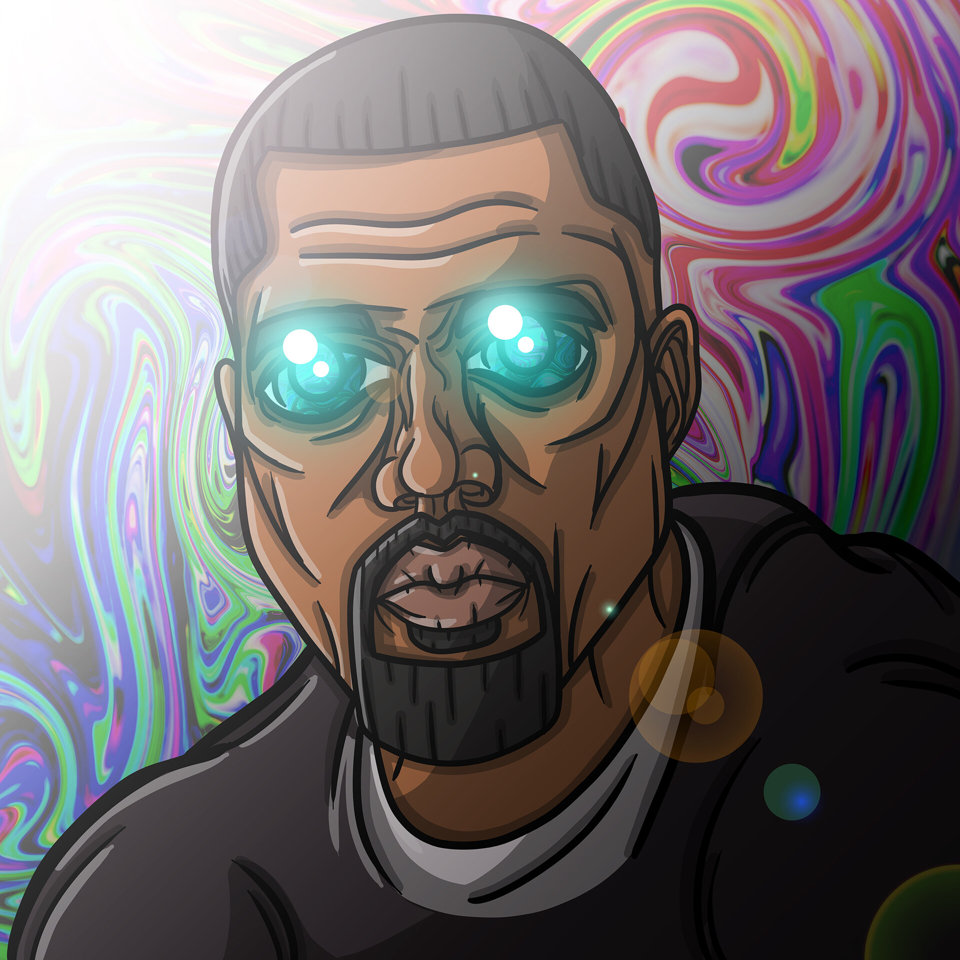 Arlo Freeth - Kanye West - Commission Piece