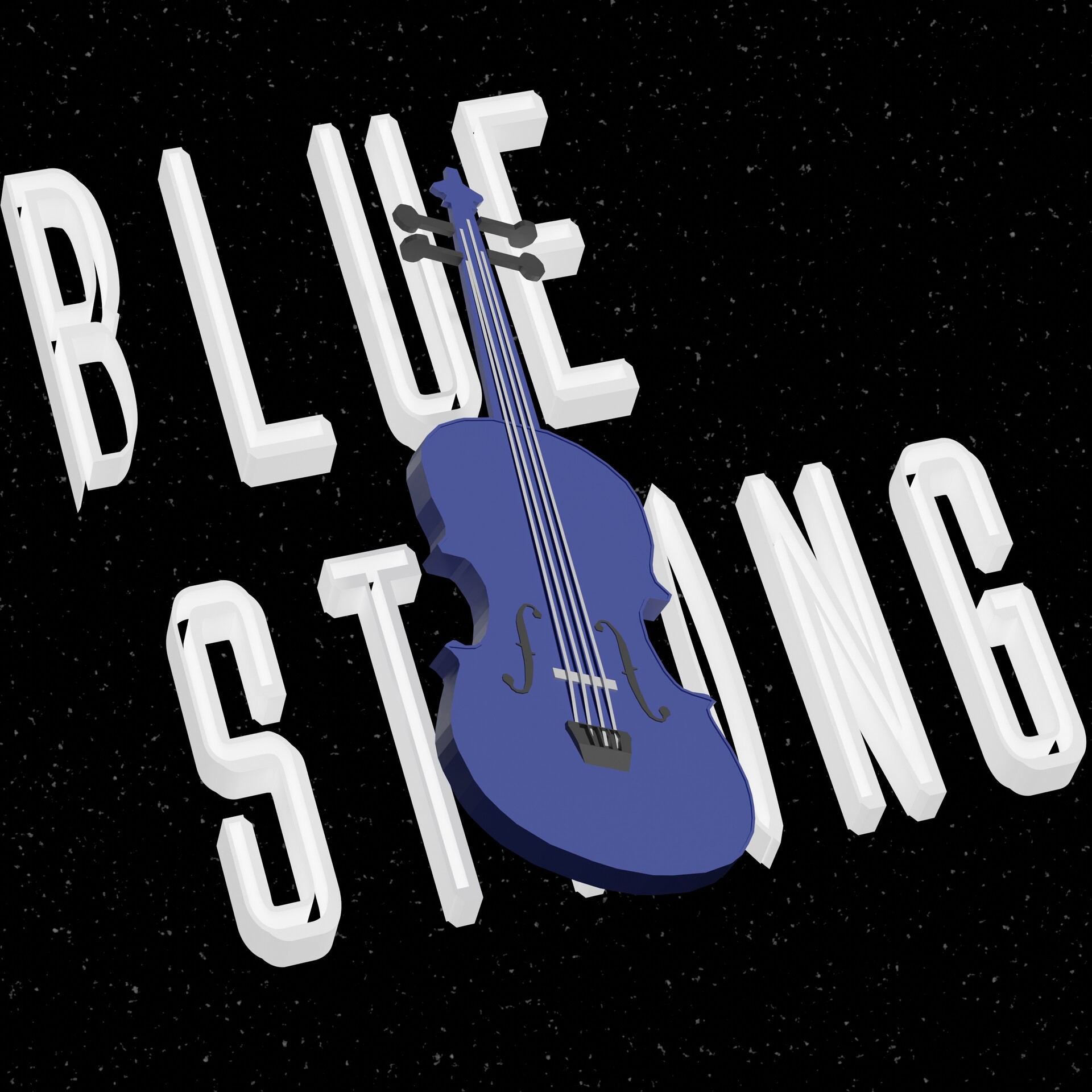 Josef Ebner - BLUE STRING - Cover