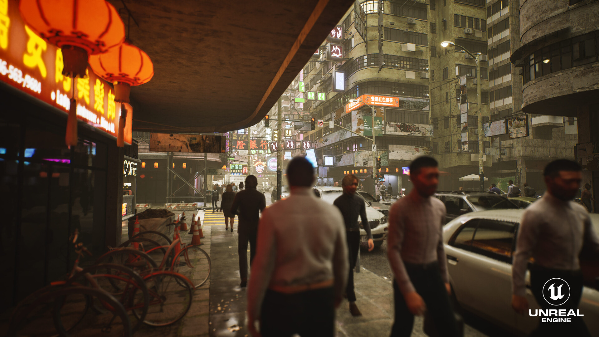 Pasquale Scionti - Walking in Hong Kong created with Unreal Engine 5 ...
