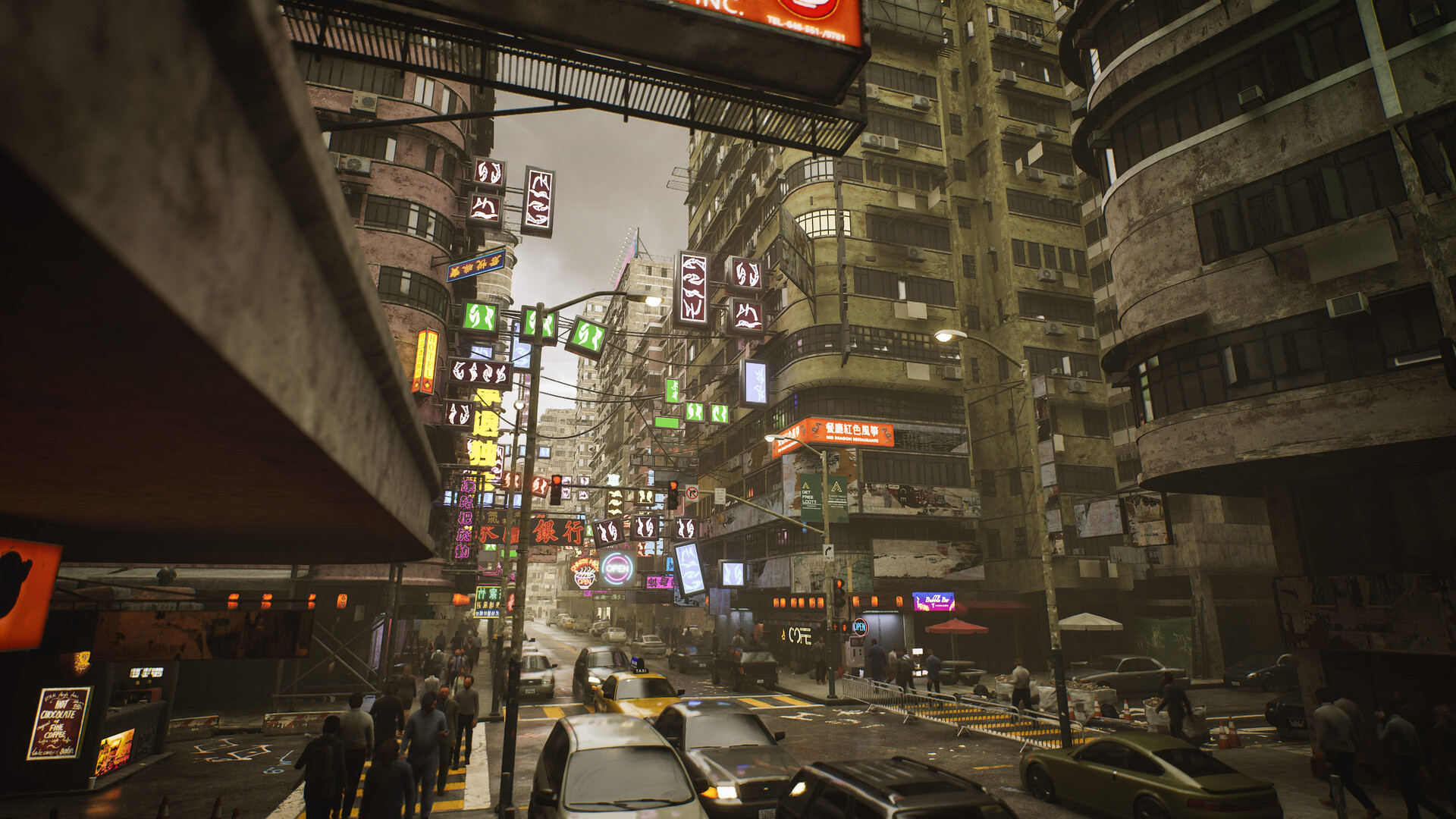 Pasquale Scionti - Walking in Hong Kong created with Unreal Engine 5 ...