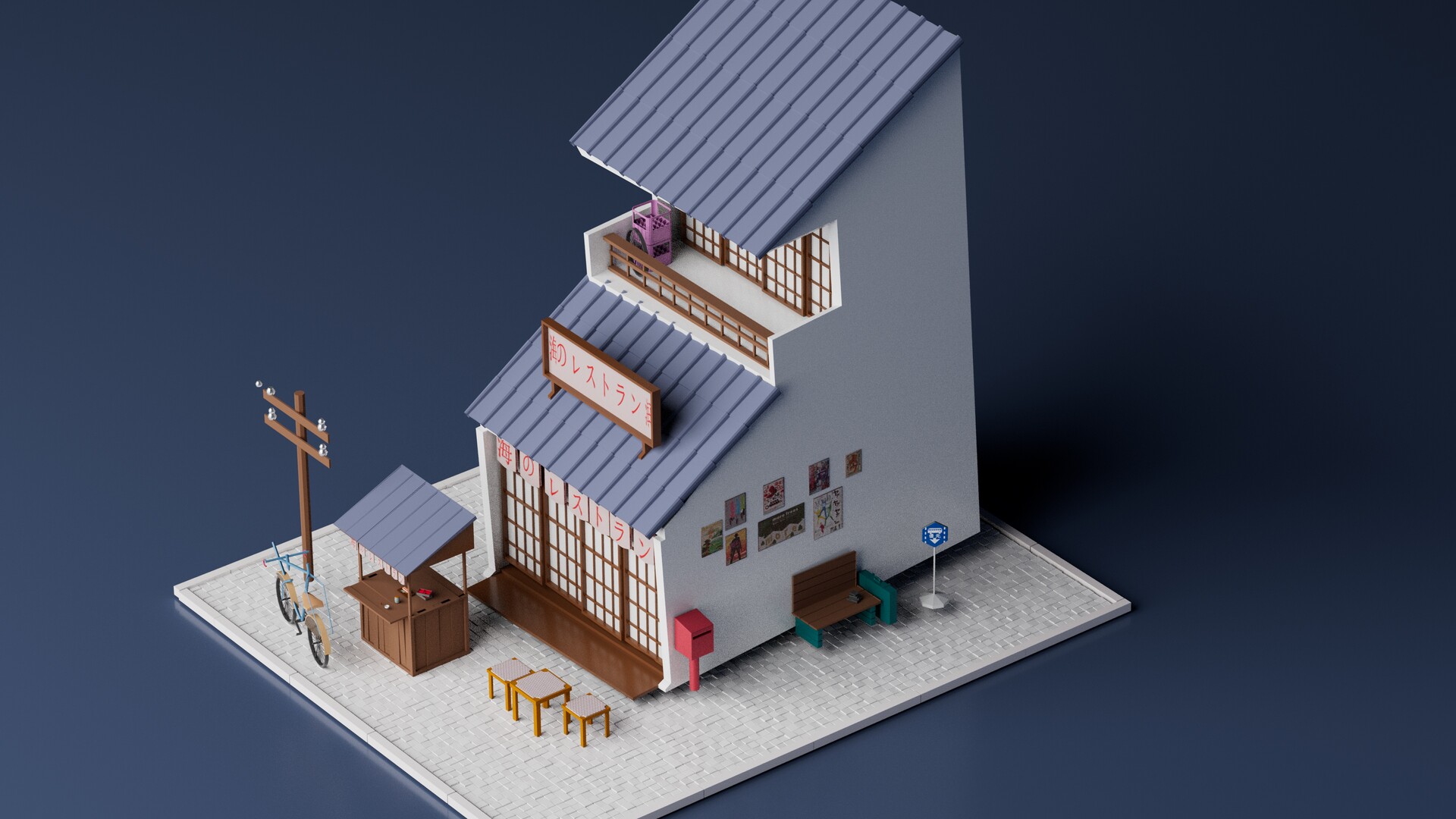 ArtStation - Nayzak Project 3d Modeling Beginner Course Project Submmision