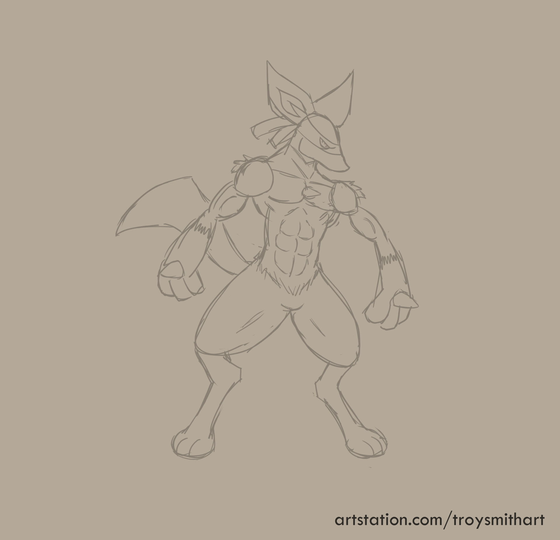 Buff Lucario