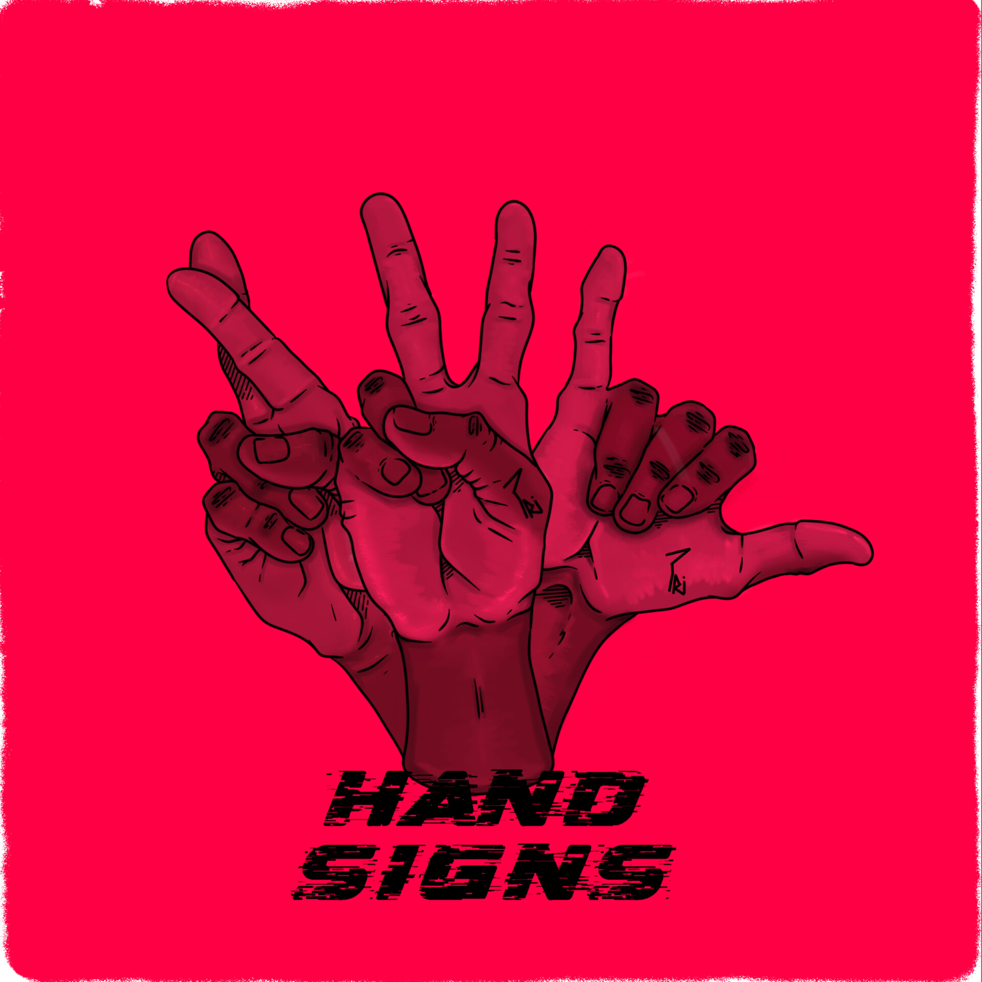 ArtStation - Hand signs