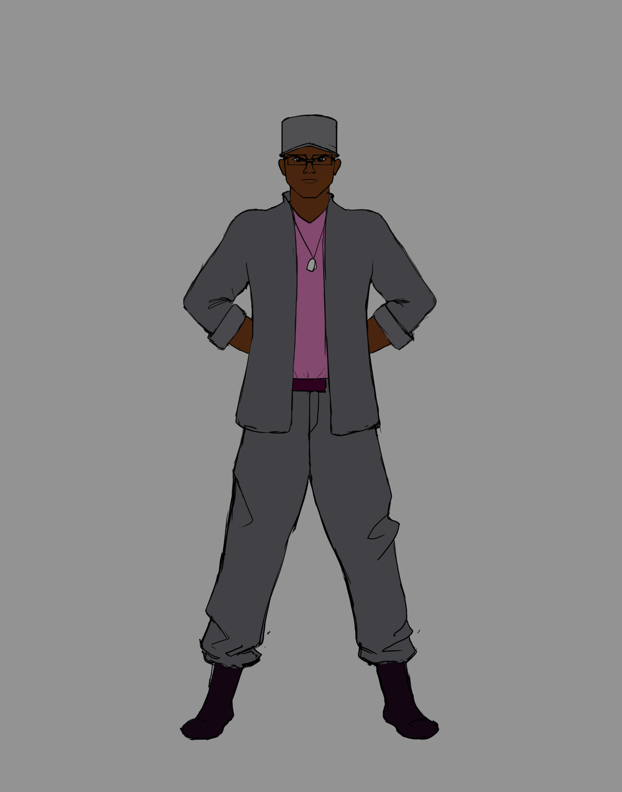 Terrence Clark - Main Character initial concept