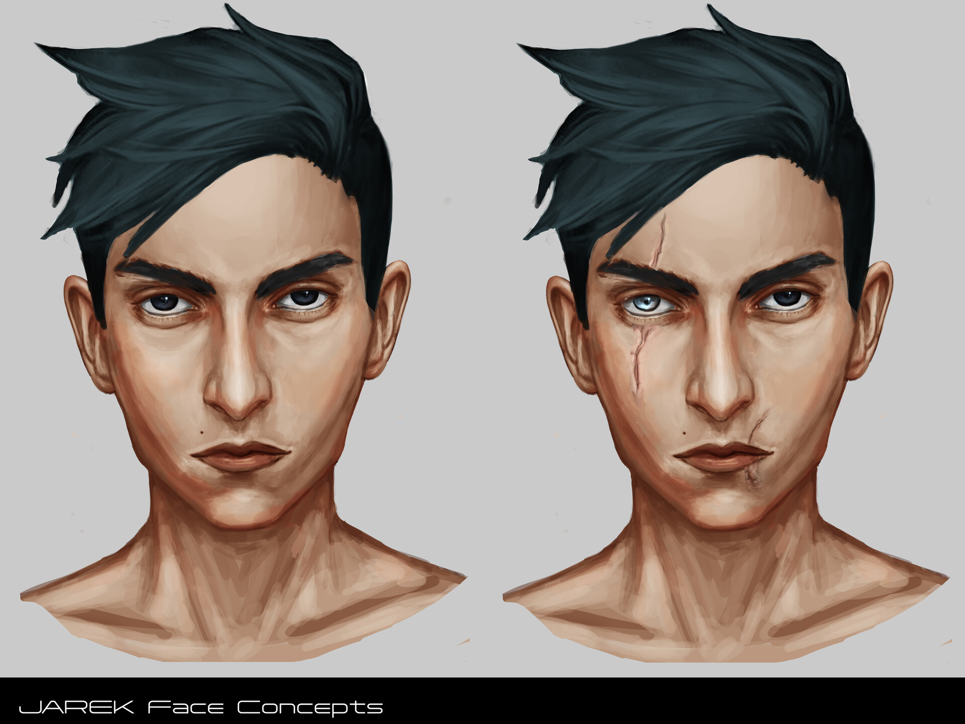 ArtStation - Character Design Head