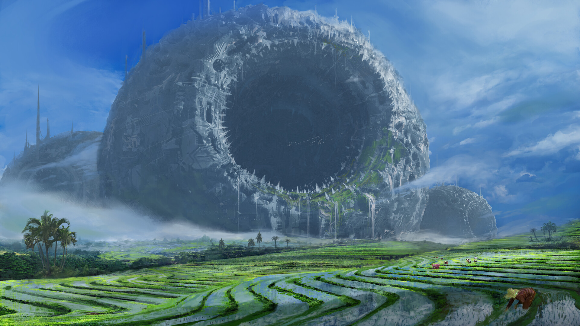 ArtStation - Abandoned Alien Ships