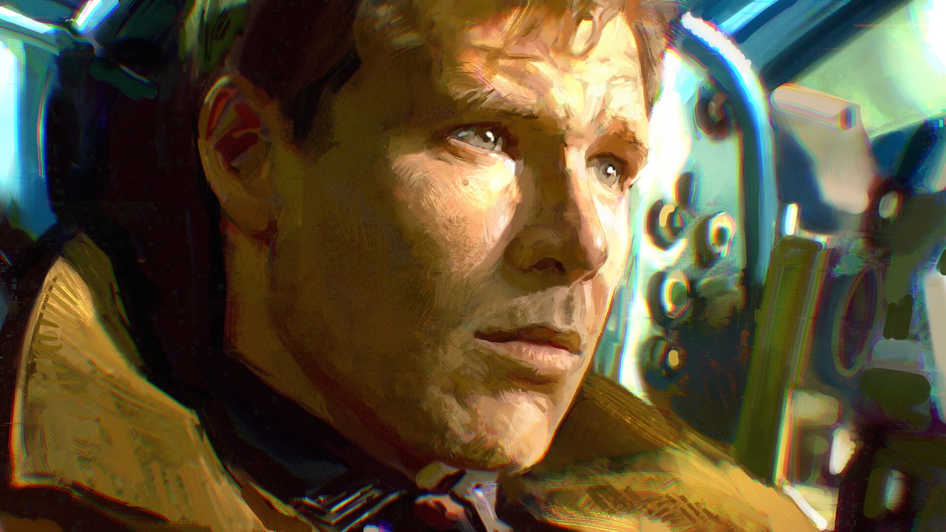 ArtStation - Sketch Blade Runner