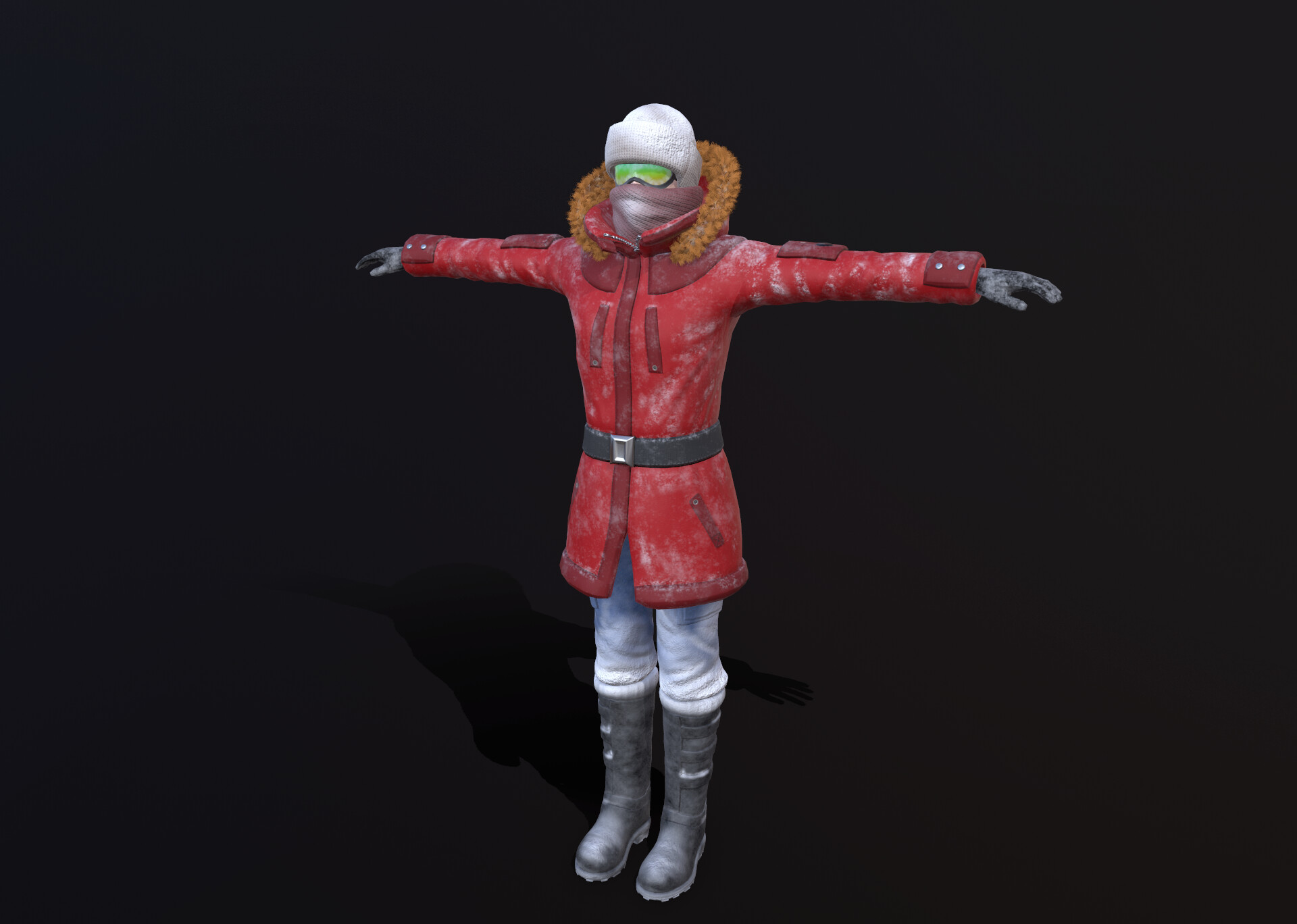 ArtStation - NPC Survivalist 2 | Frost Fear