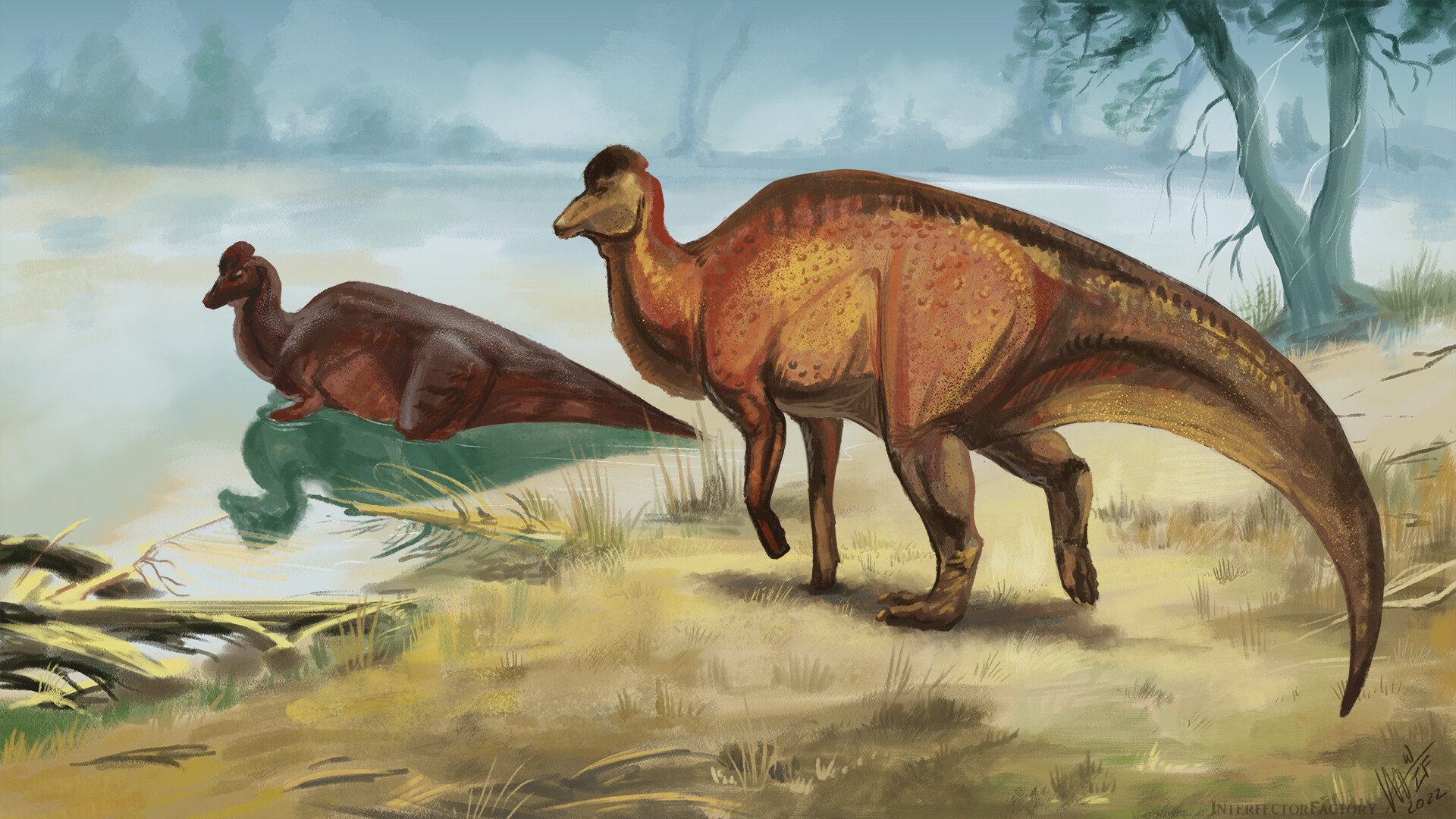 ArtStation - Corythosaurus