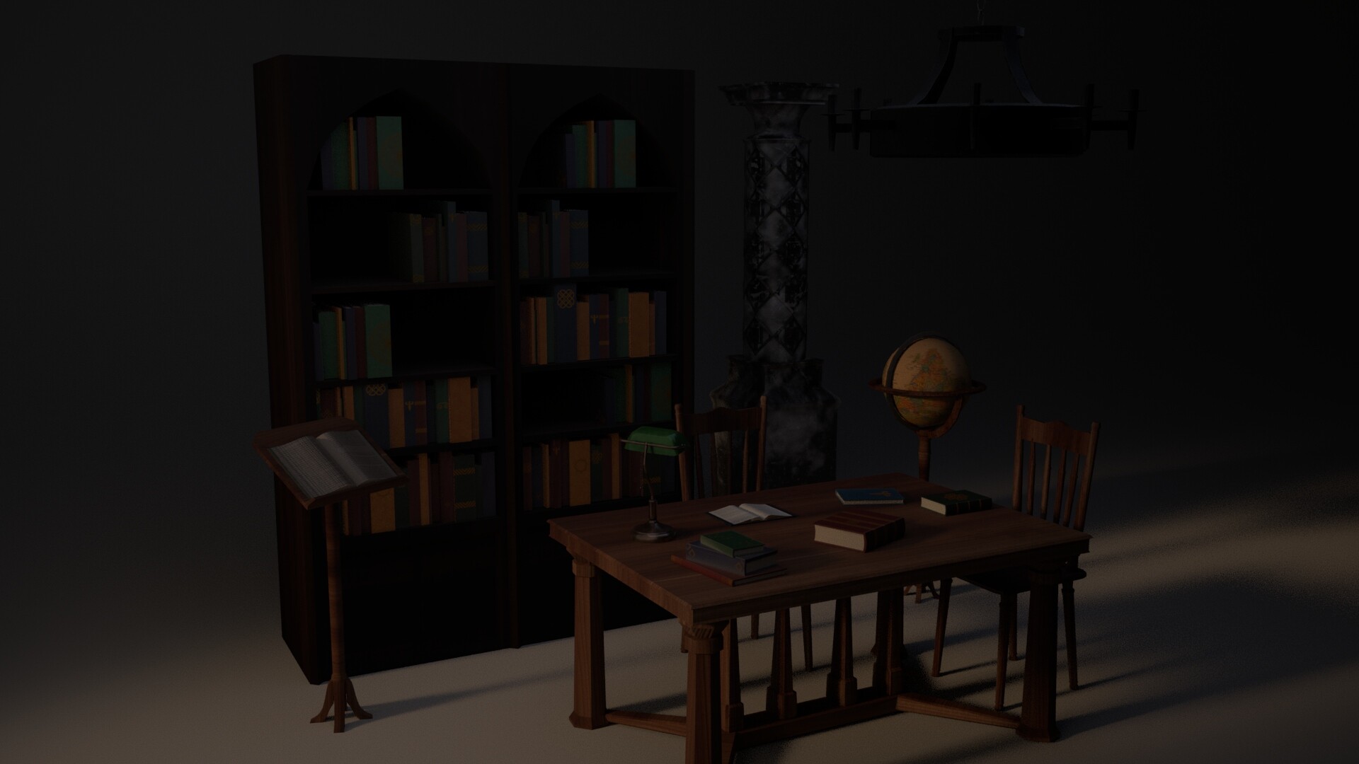 ArtStation - Gothic Library