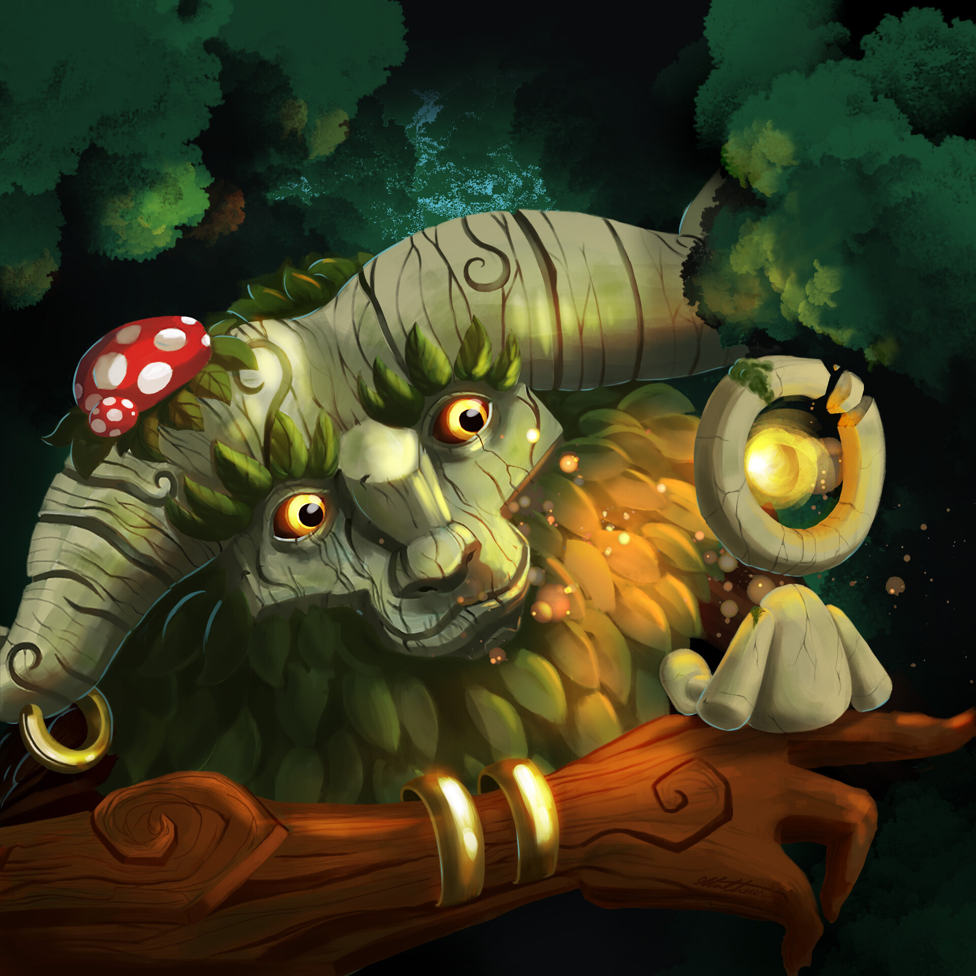 ArtStation - Ivern "league of legends"