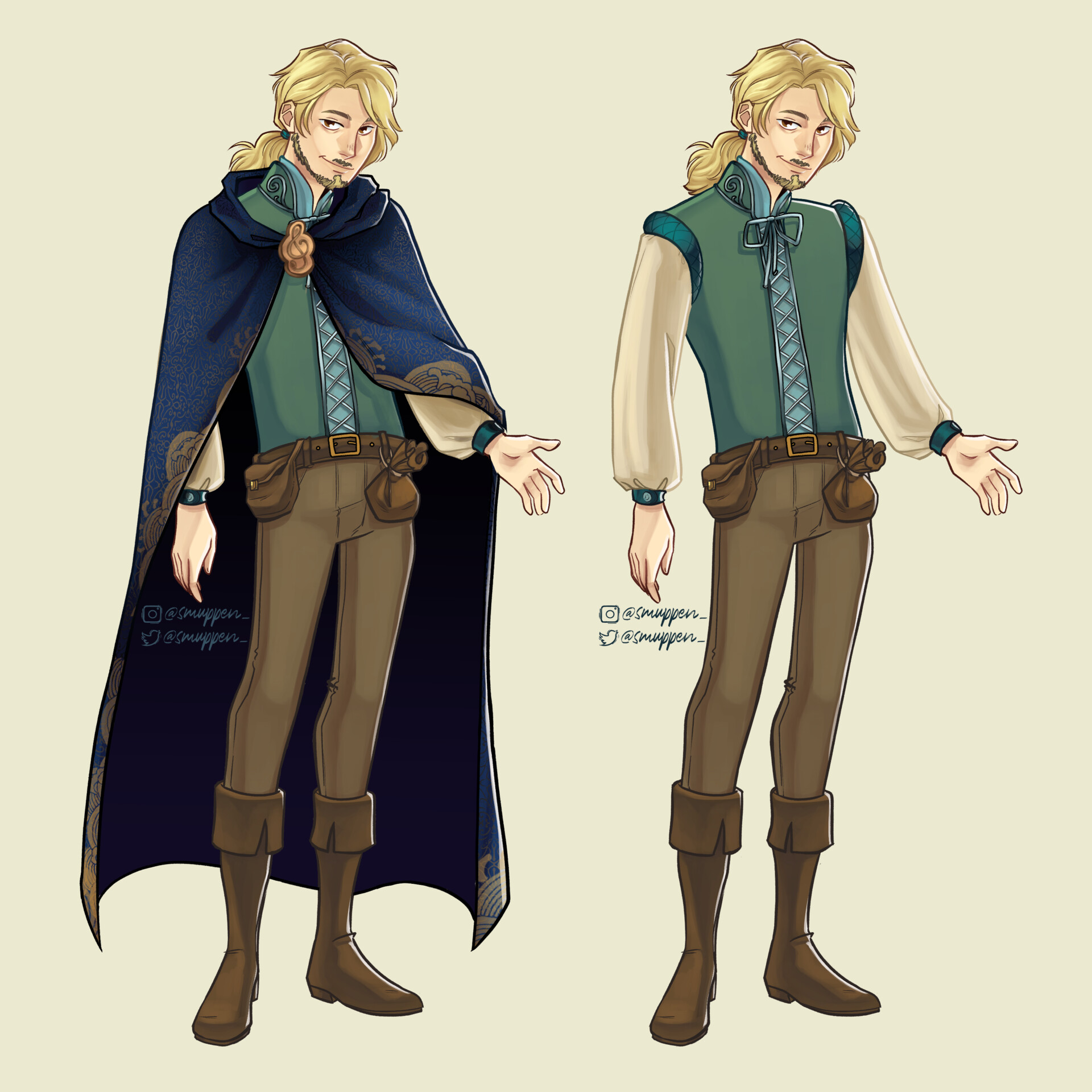 ArtStation - DND commission, character design