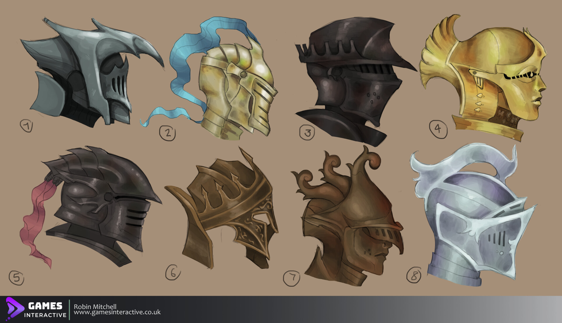 Robin Mitchell - Armor and other misc designs