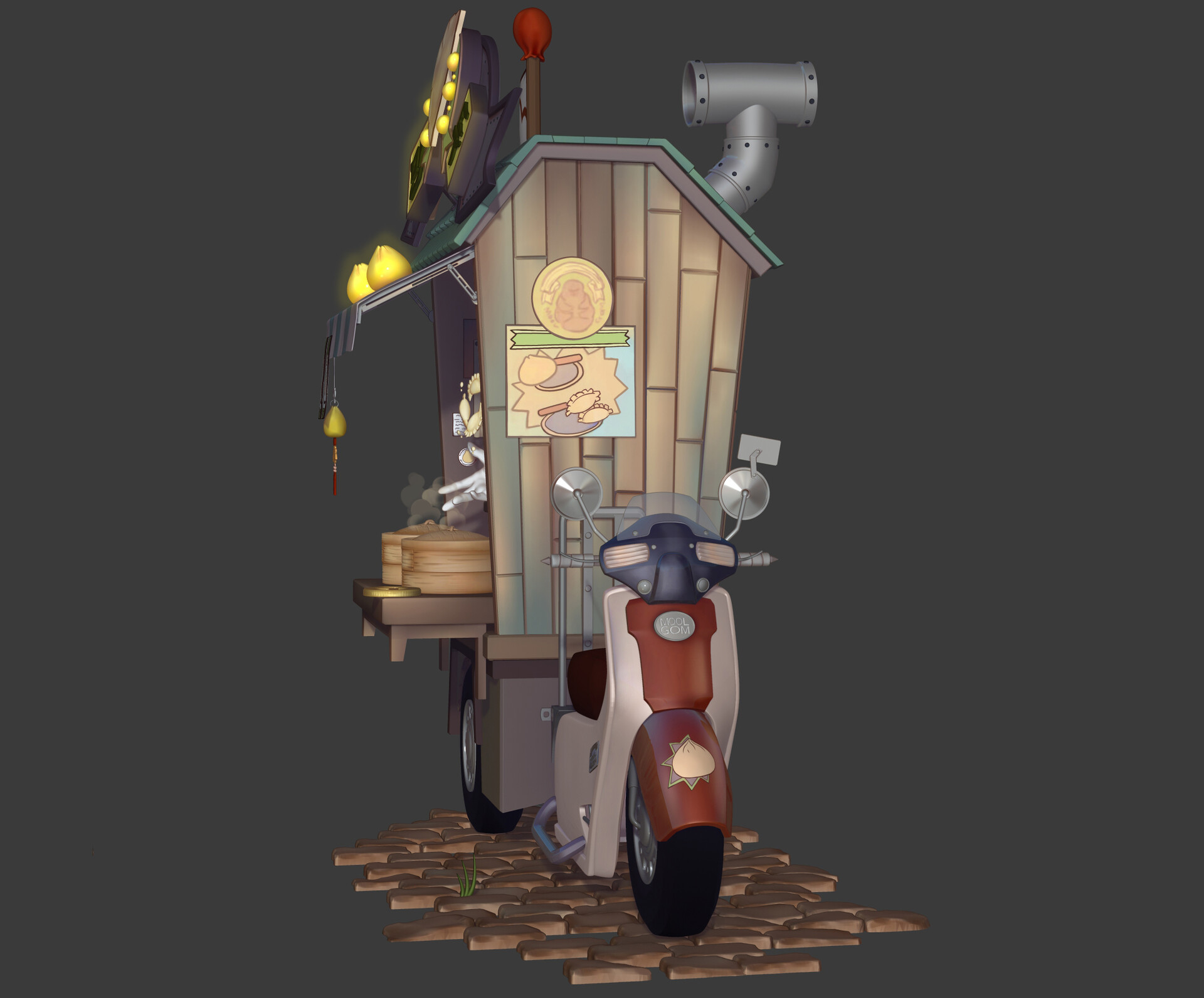 Julie Shah - Dumpling Cart