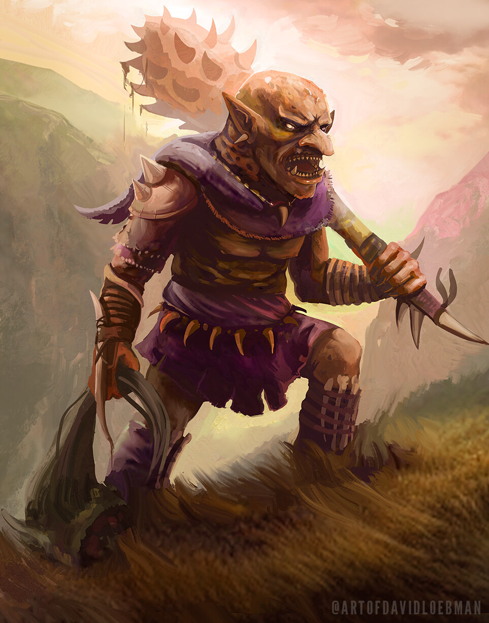 goblin warrior token