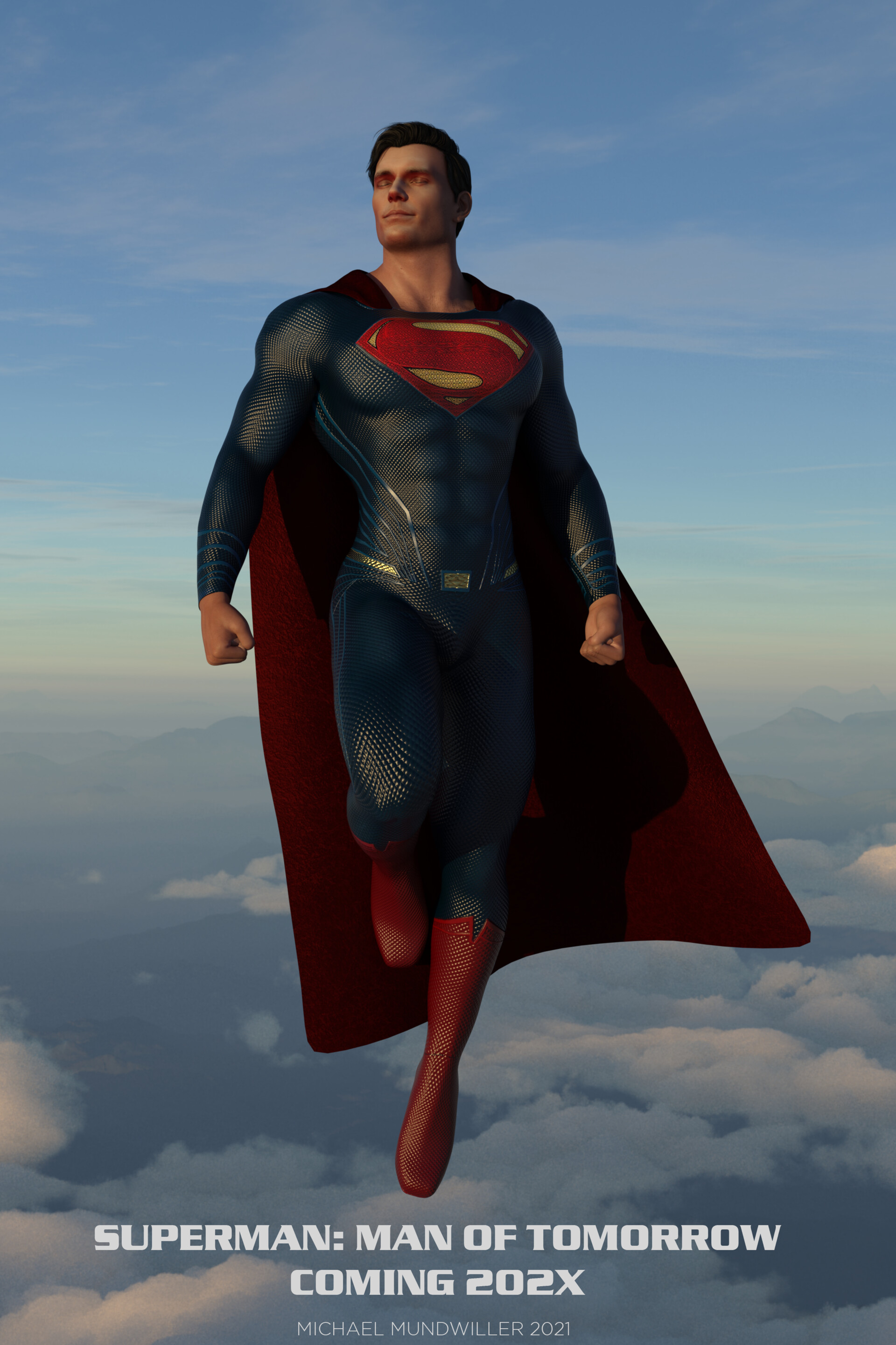 ArtStation - Man of Tomorrow poster