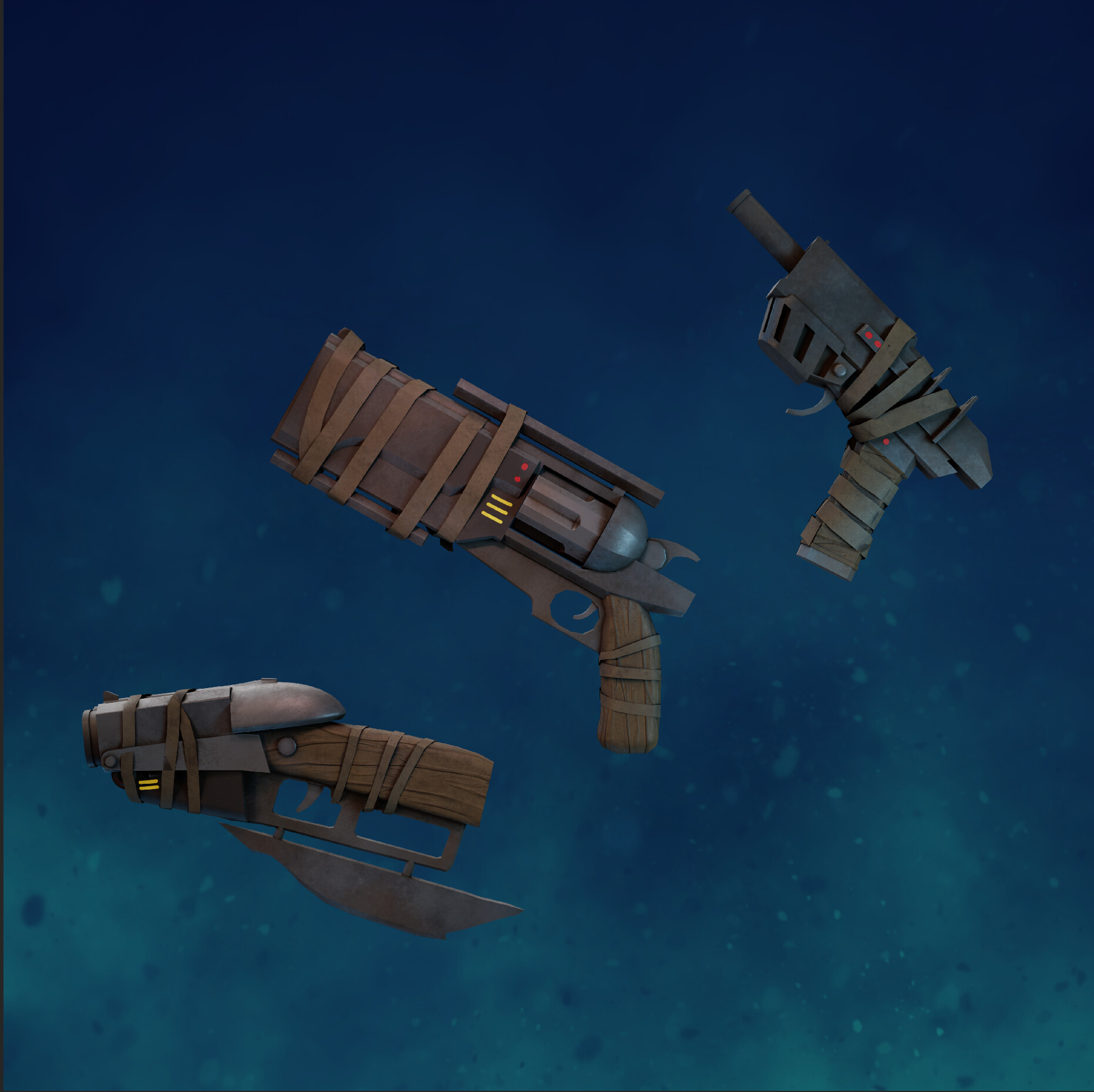 Connor McCoy - Pistols hand canons and sawn of shotguns from The Last ...