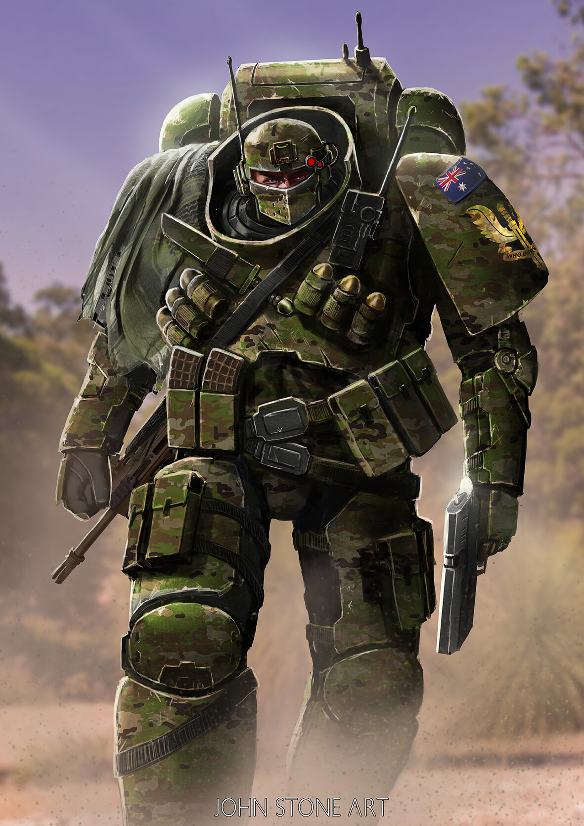 ArtStation - Australian SAS Super Marine