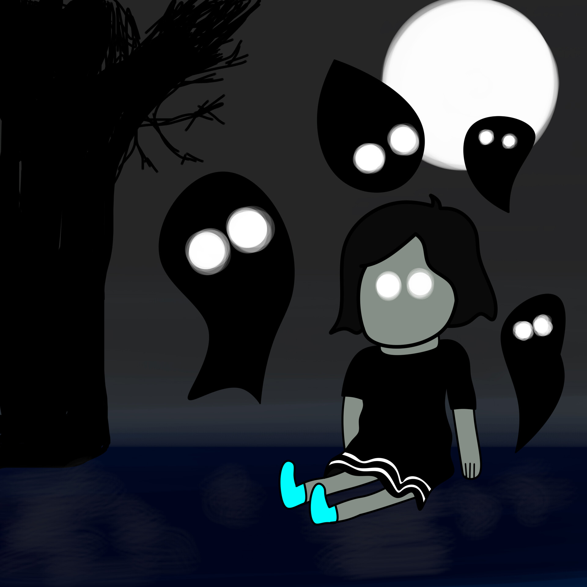 ArtStation - Shadow Girl