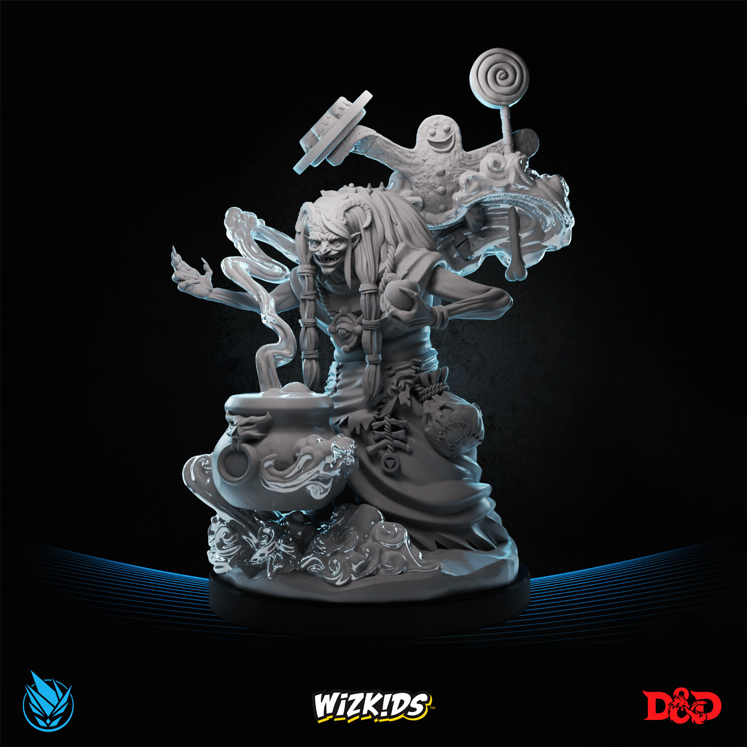 WildMesh Studio - Dungeons & Dragons Sprue: Night Hag