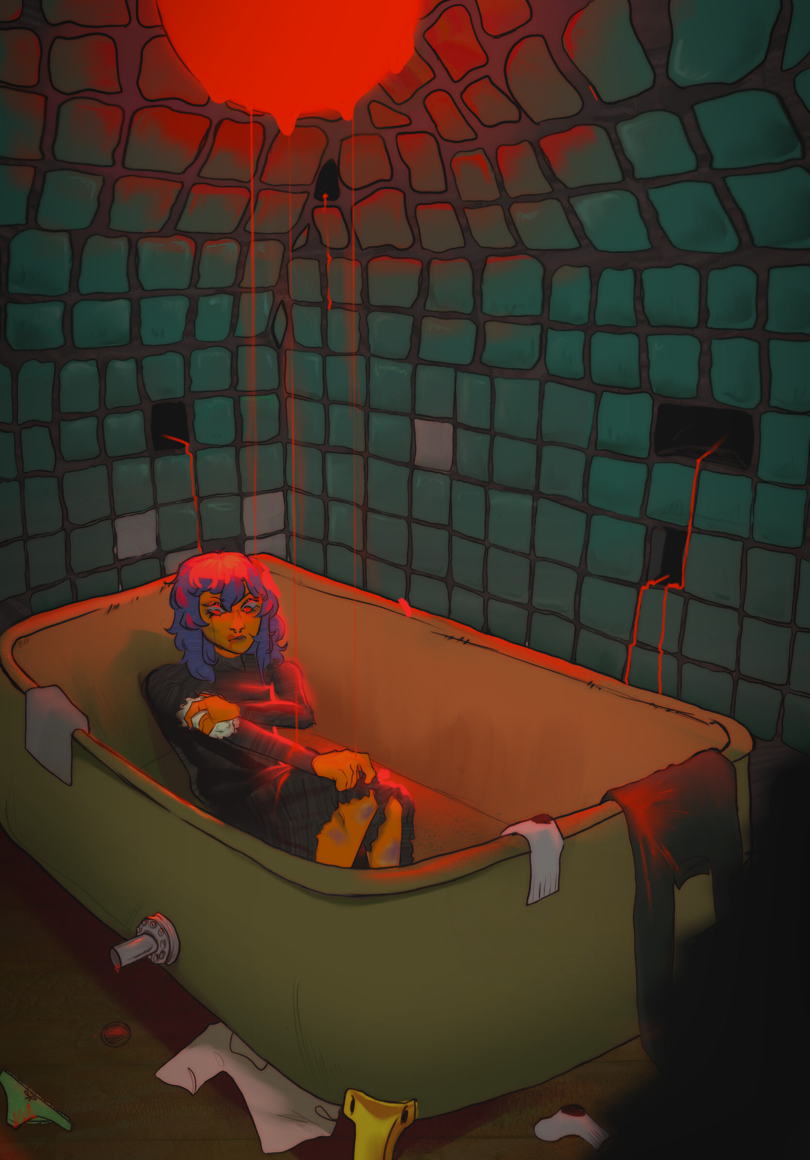 ArtStation - warm bath