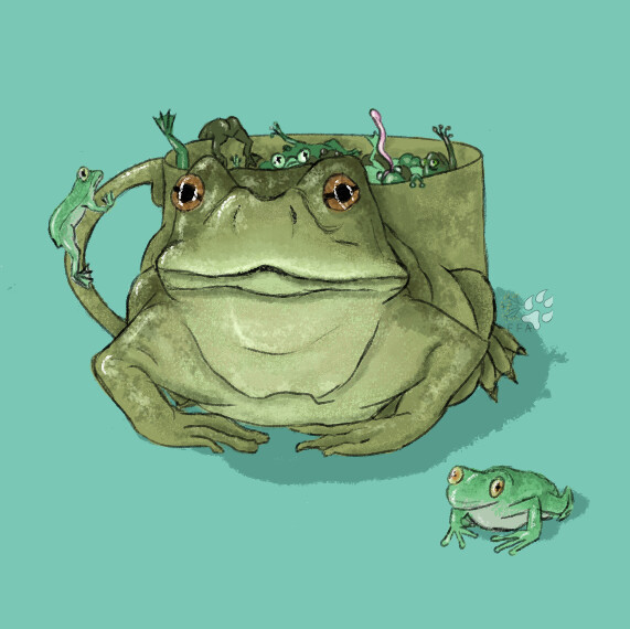 Fennick Hargrove - toad mug