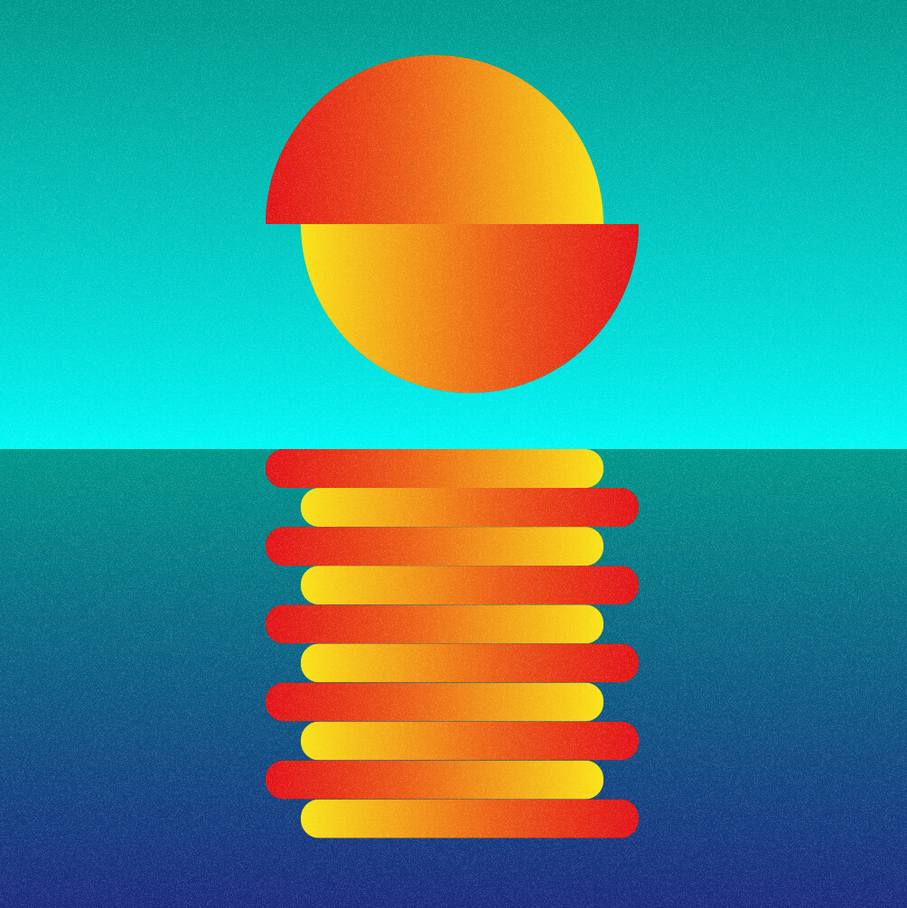 ArtStation - Gradient Sunrise