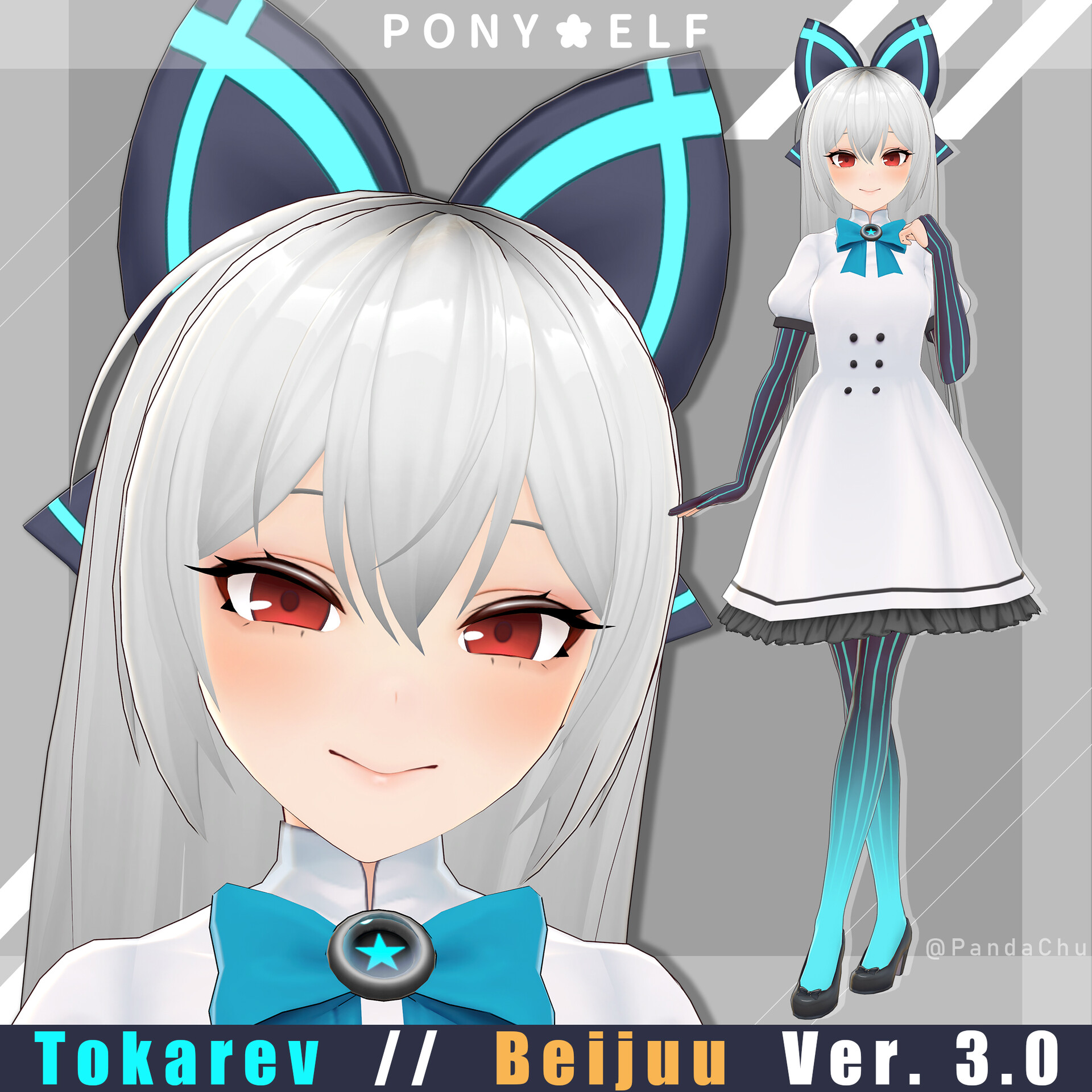 ArtStation - VRChat 3D Character Model - Tokarev Beijuu Ver. 3.0