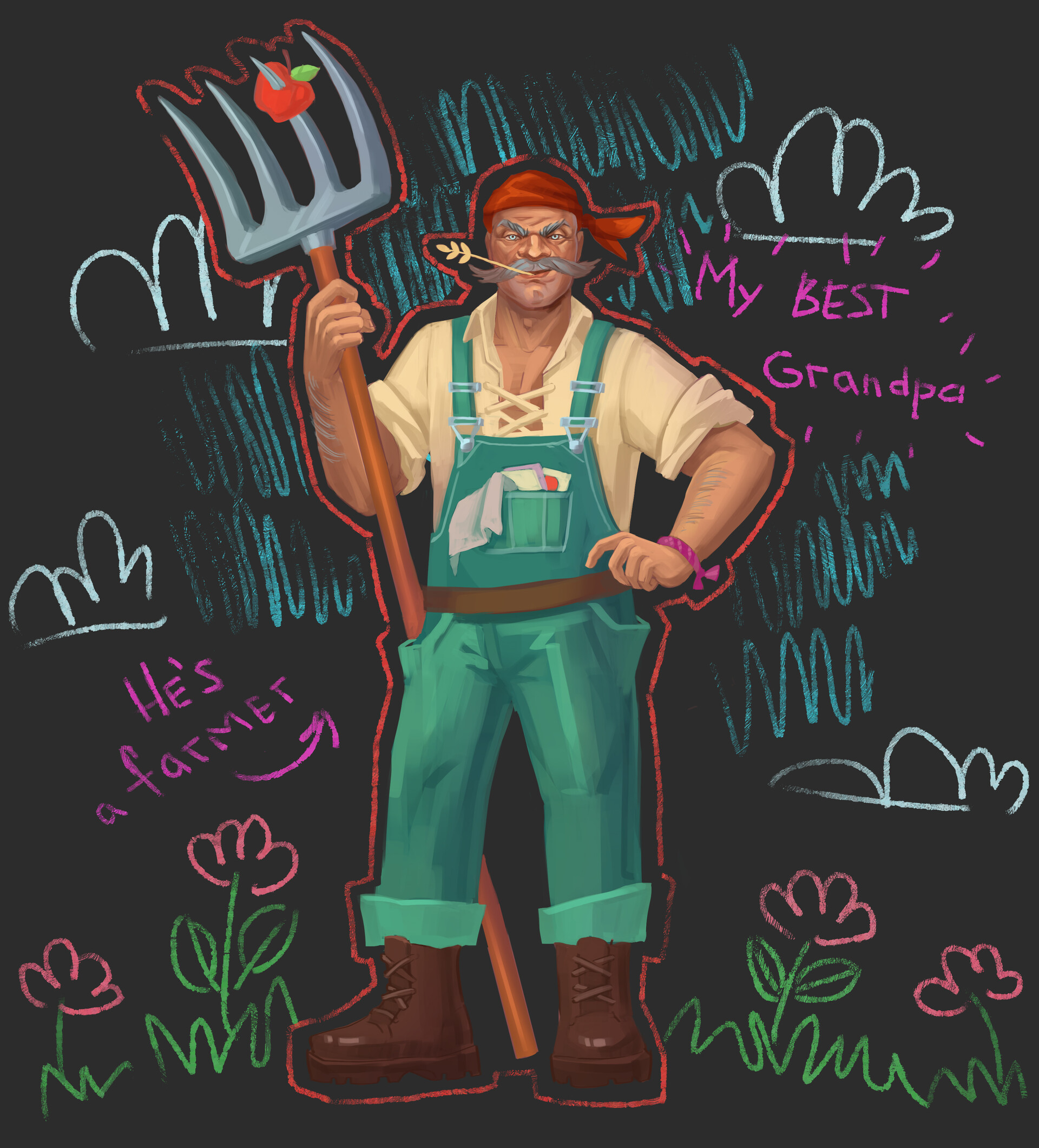 ArtStation - A farmer