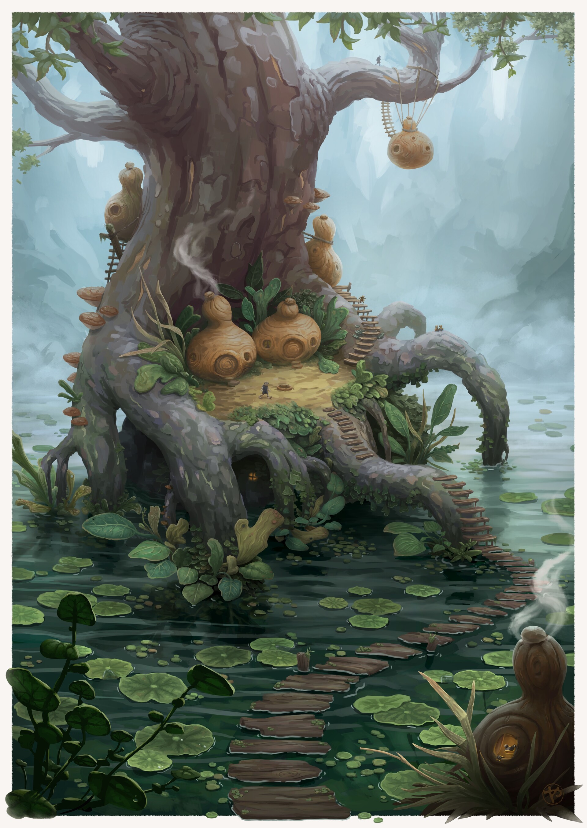 ArtStation - Swamp Tree