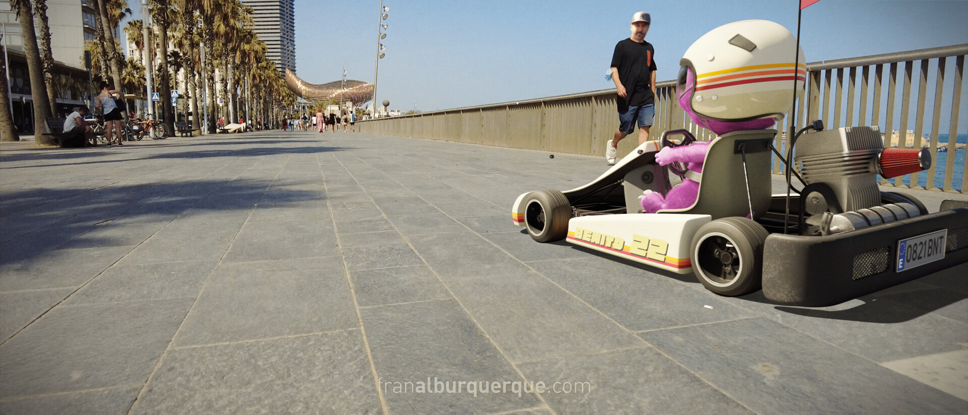 Fran Alburquerque - Fast & Fluffy - Animated 3D Short Film