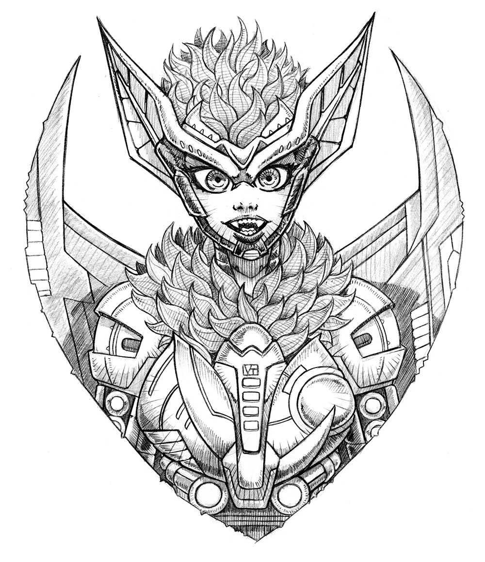 beast wars coloring pages