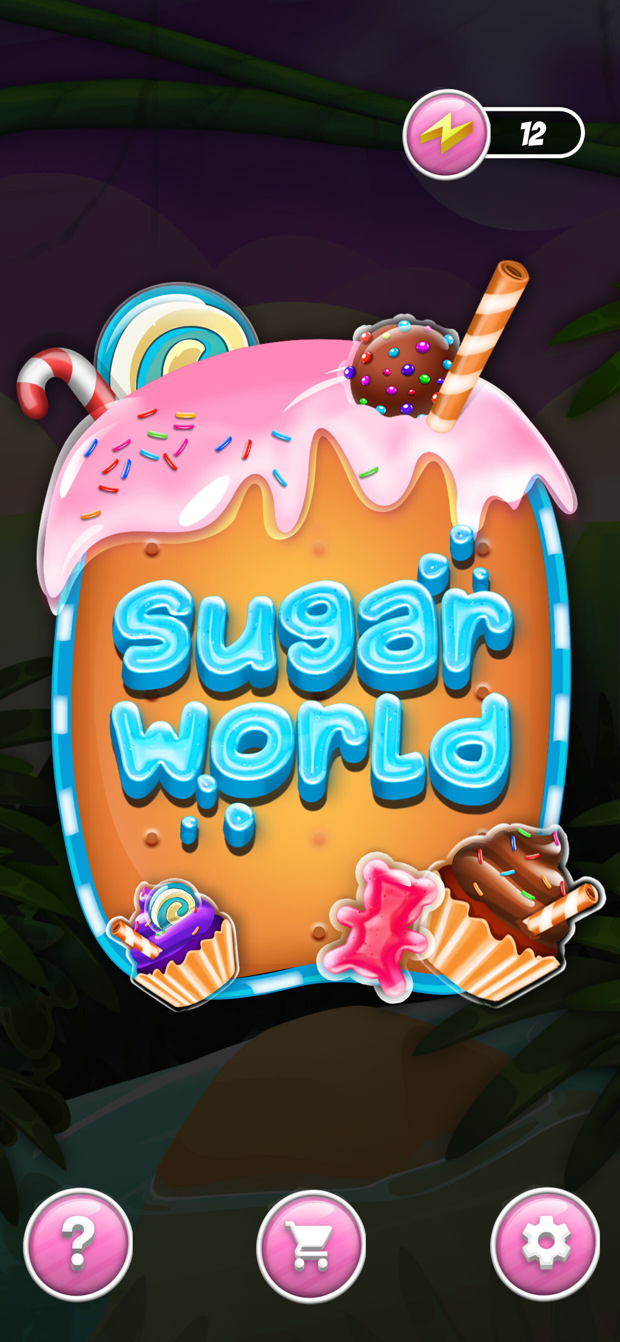 ArtStation - Sugar world game art